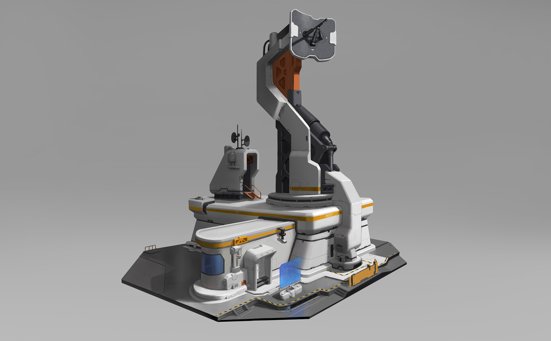 ArtStation - Sci-fi base