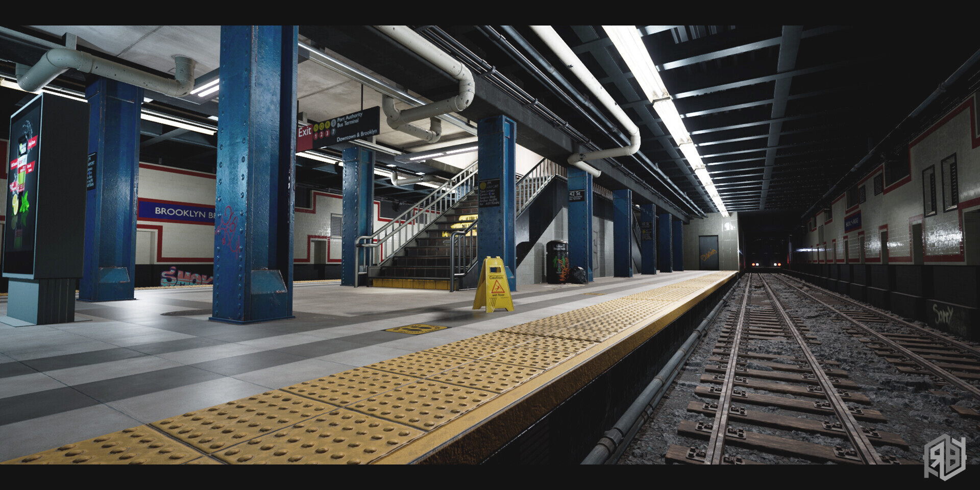 Ryan Bowen - Subway Station UE5