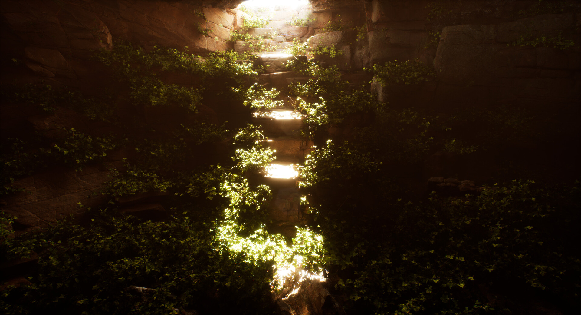 Leon Saladin - UE5 Cave Scene