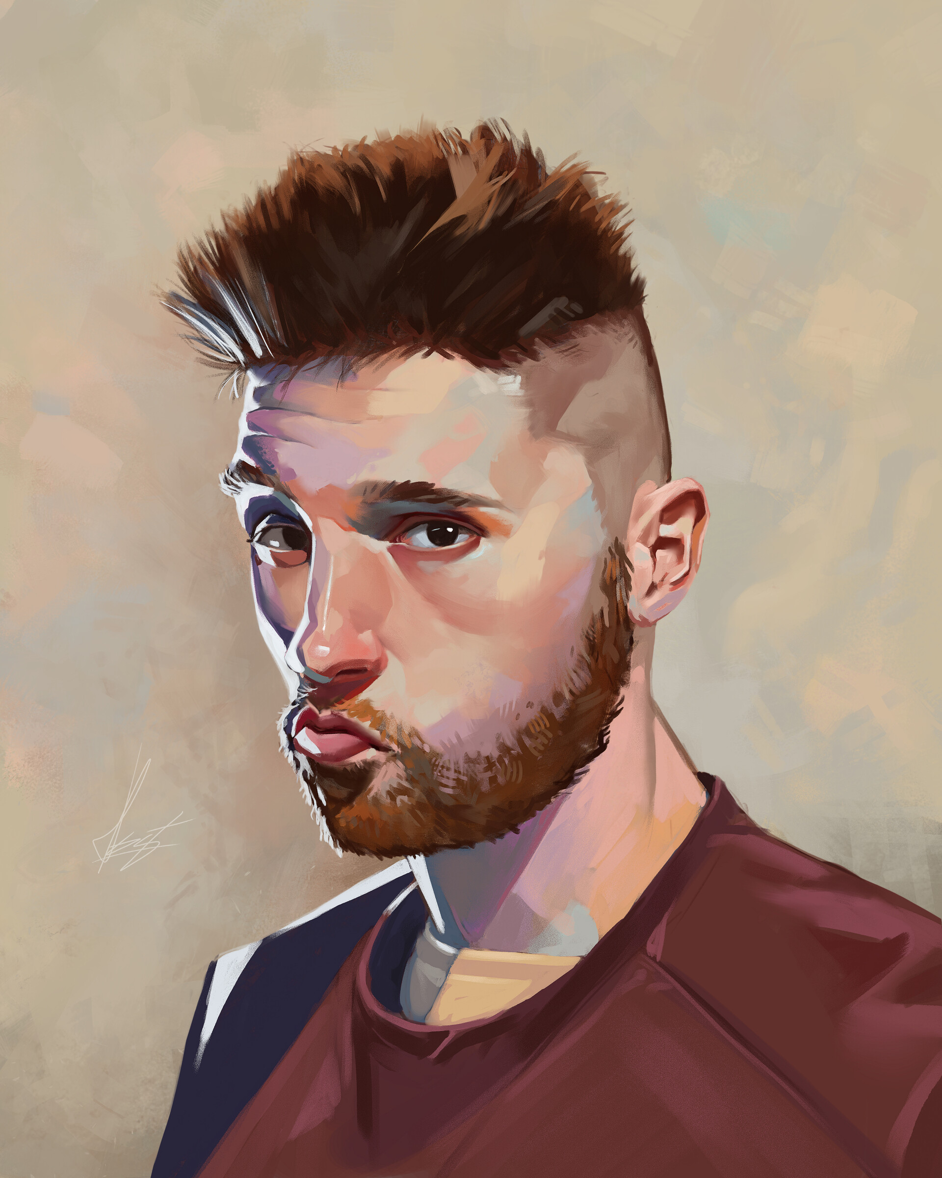 Stefan Kostic - Self-portrait day 2022