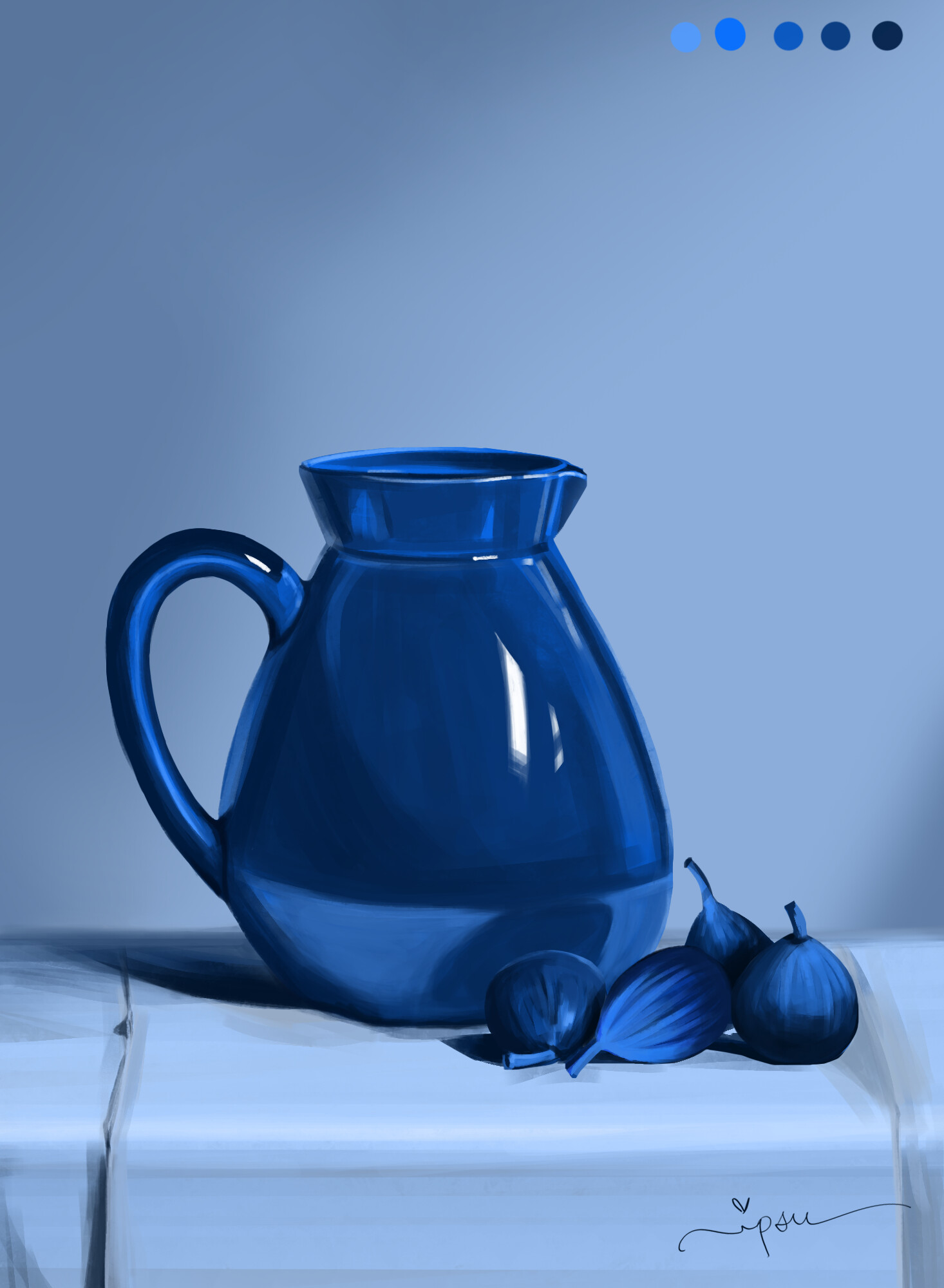 ArtStation - Still Life - Blues