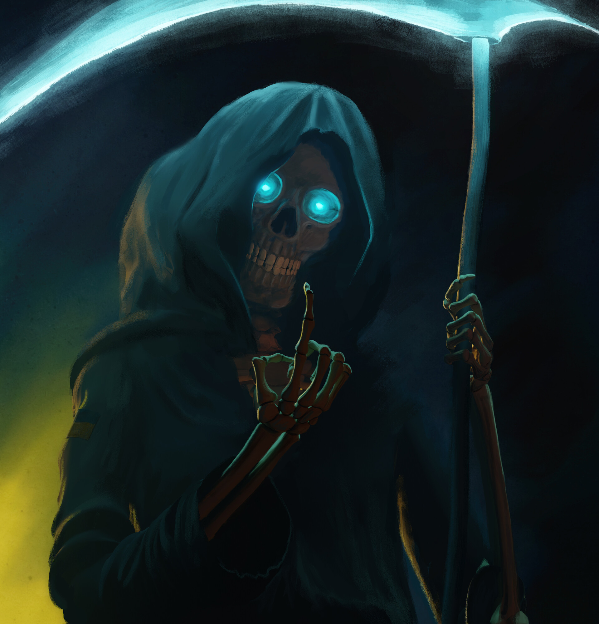 ArtStation - Death by Terry Pratchett