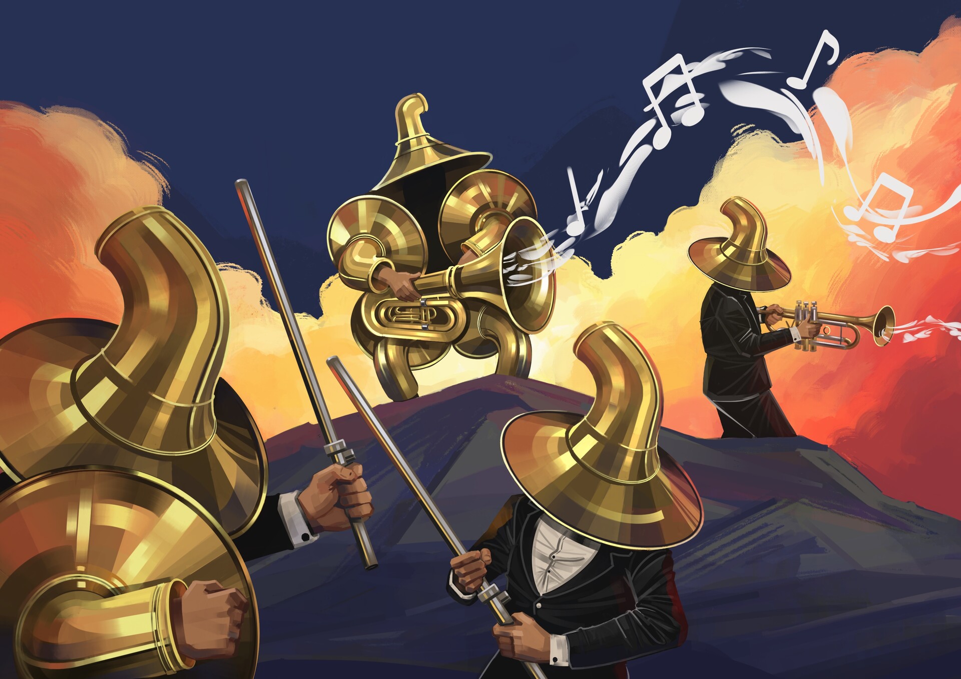 ArtStation - Chant de bataille - Battlesong