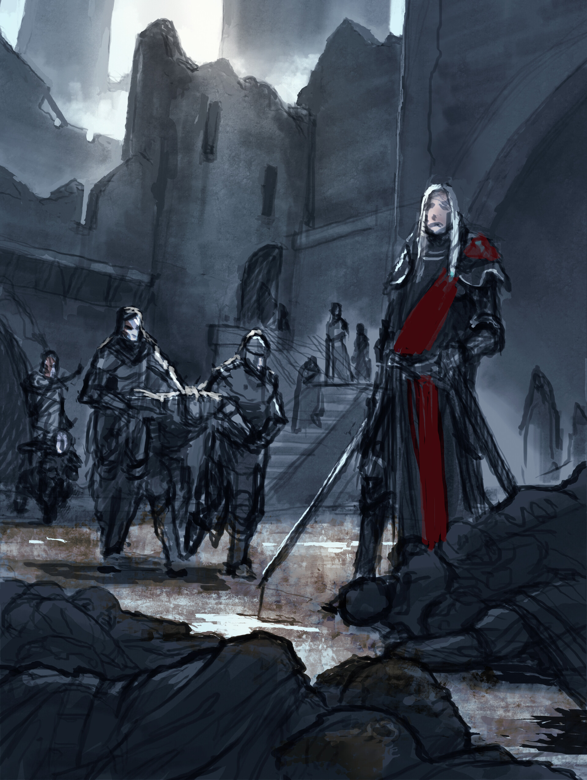 Diego Gisbert Llorens - The Rise of the Dragon: Aemond's Slaughter