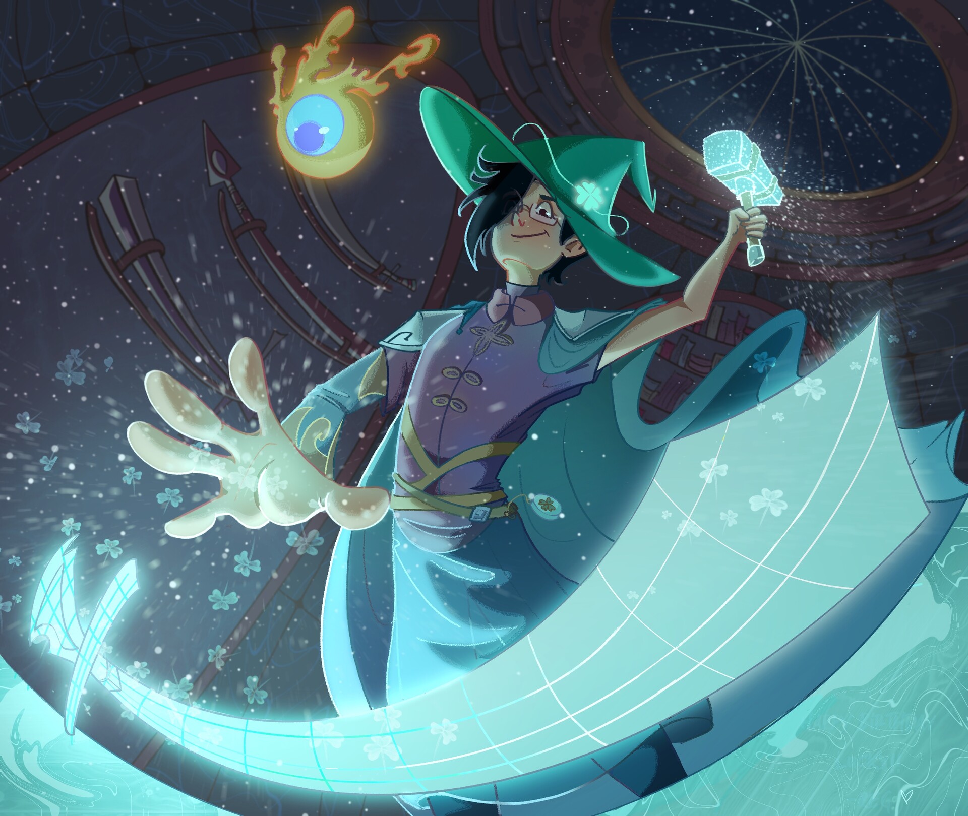 ArtStation - A Lucky Wizard