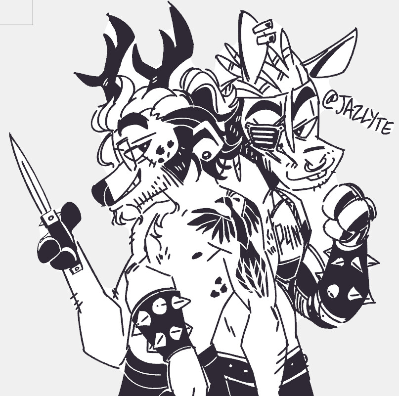 Kalen "JazLyte" Whitfield - Punk Ass Pirate Donkey | Pilot Comic (21 pages)