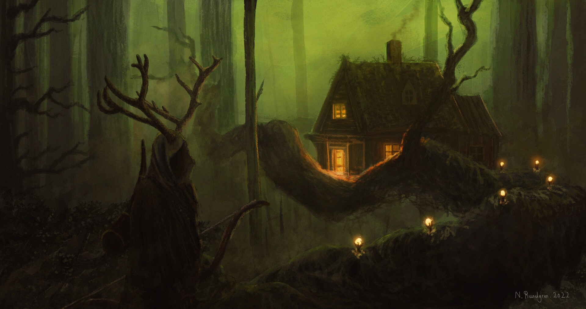 ArtStation - Herne the Hunter