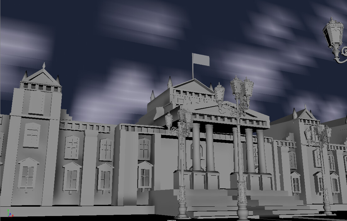 Mani Gudapati - RRR SCOTT"S PALACE WITH TEXTURES