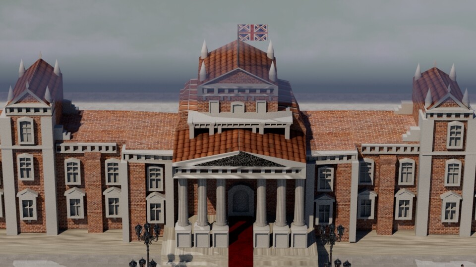 Mani Gudapati - RRR SCOTT"S PALACE WITH TEXTURES