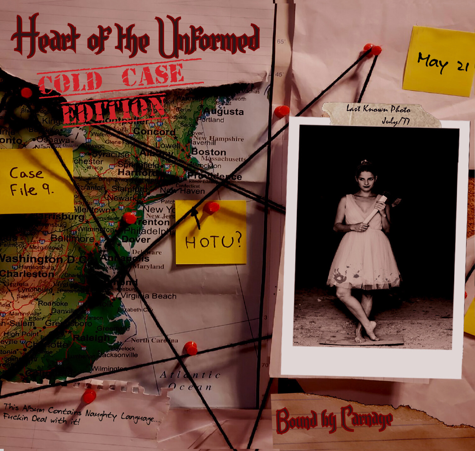 ArtStation - Heart of the Unformed: BBC Cold Case Edition -CD Booklet Art