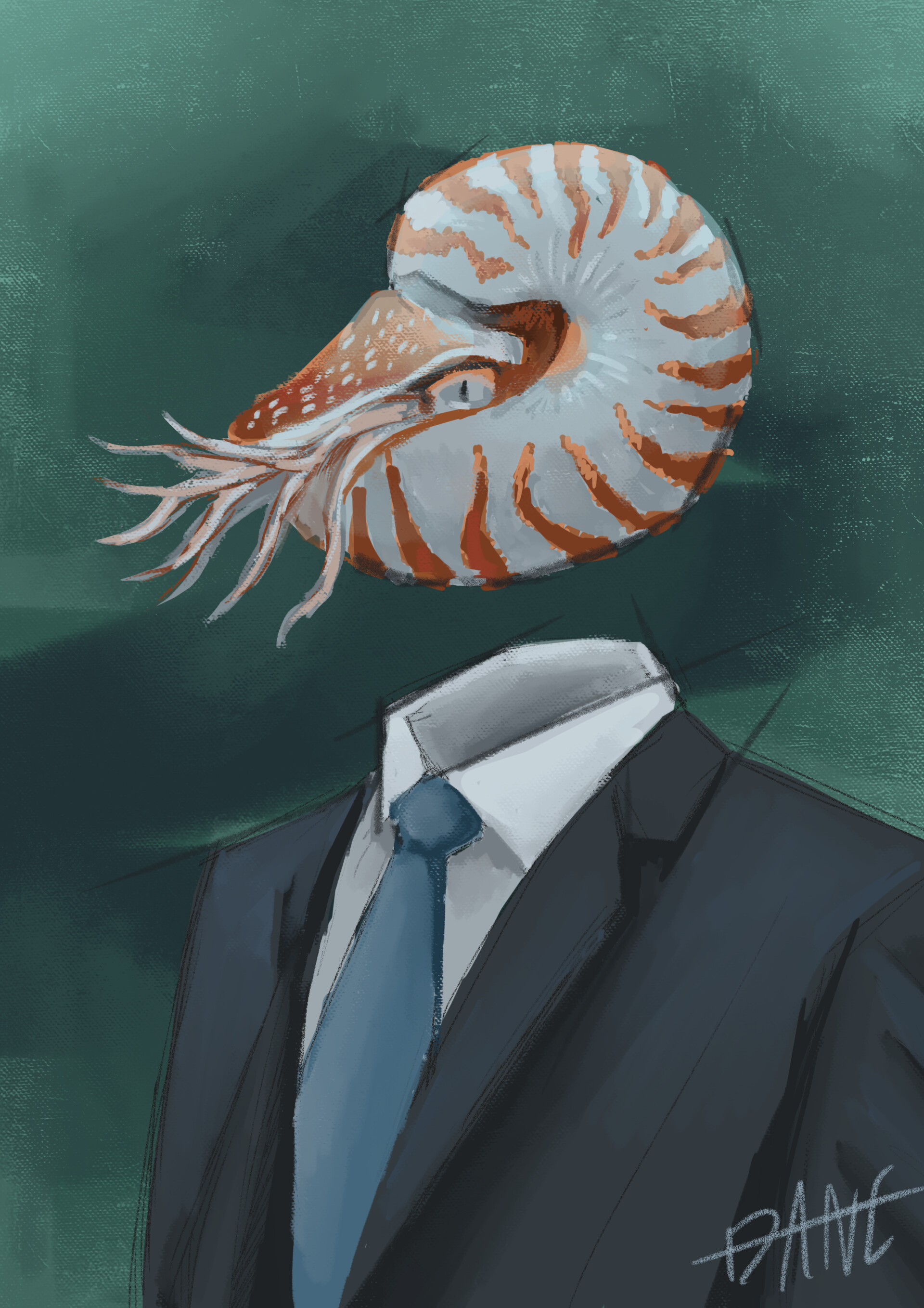 ArtStation - Portrait of The Ammonite