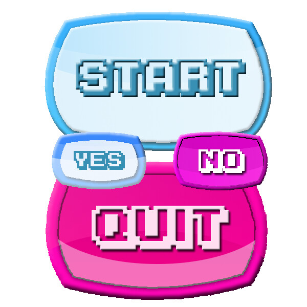 ArtStation - 2D Game Art Button