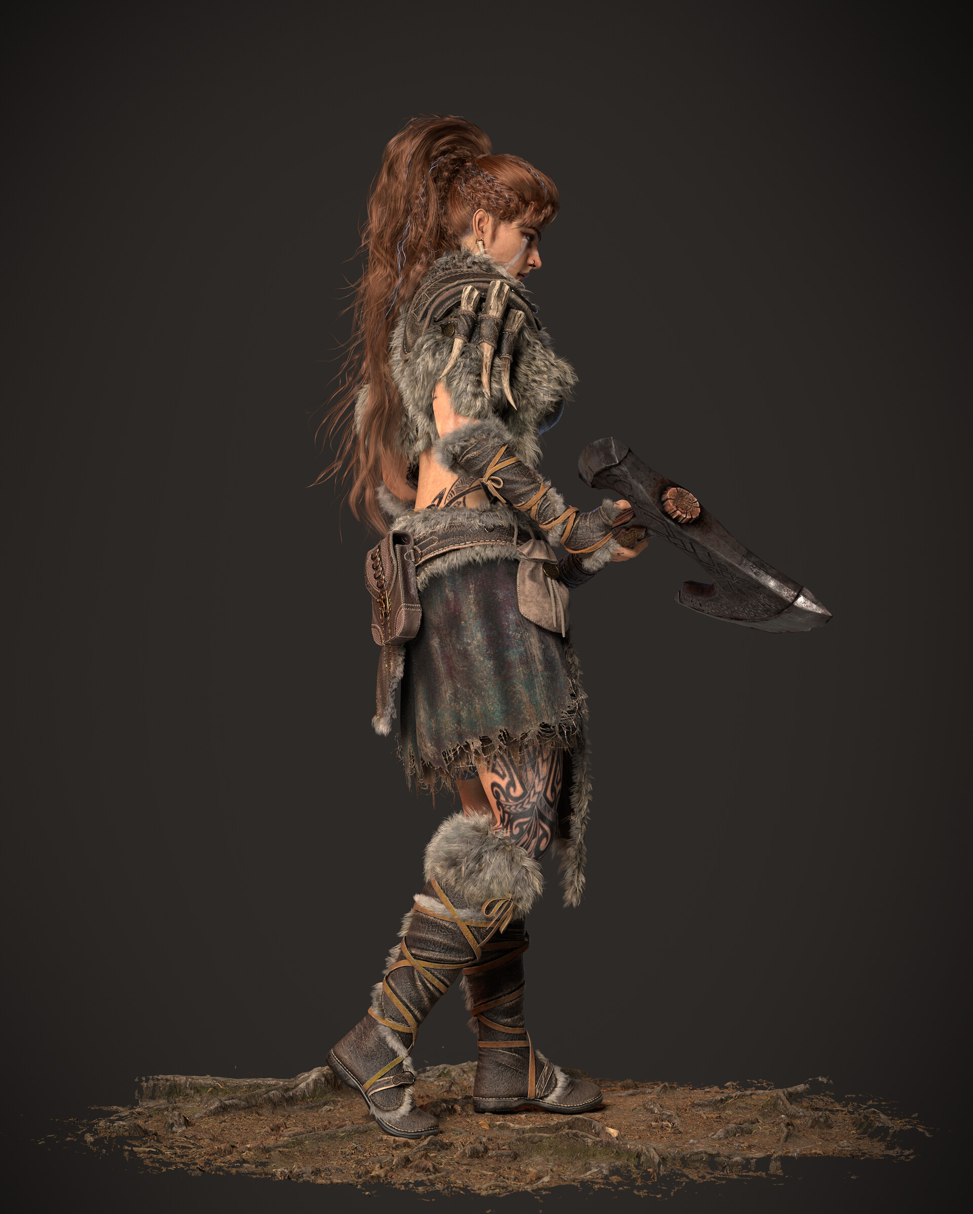 hansol lee - Female barbarian