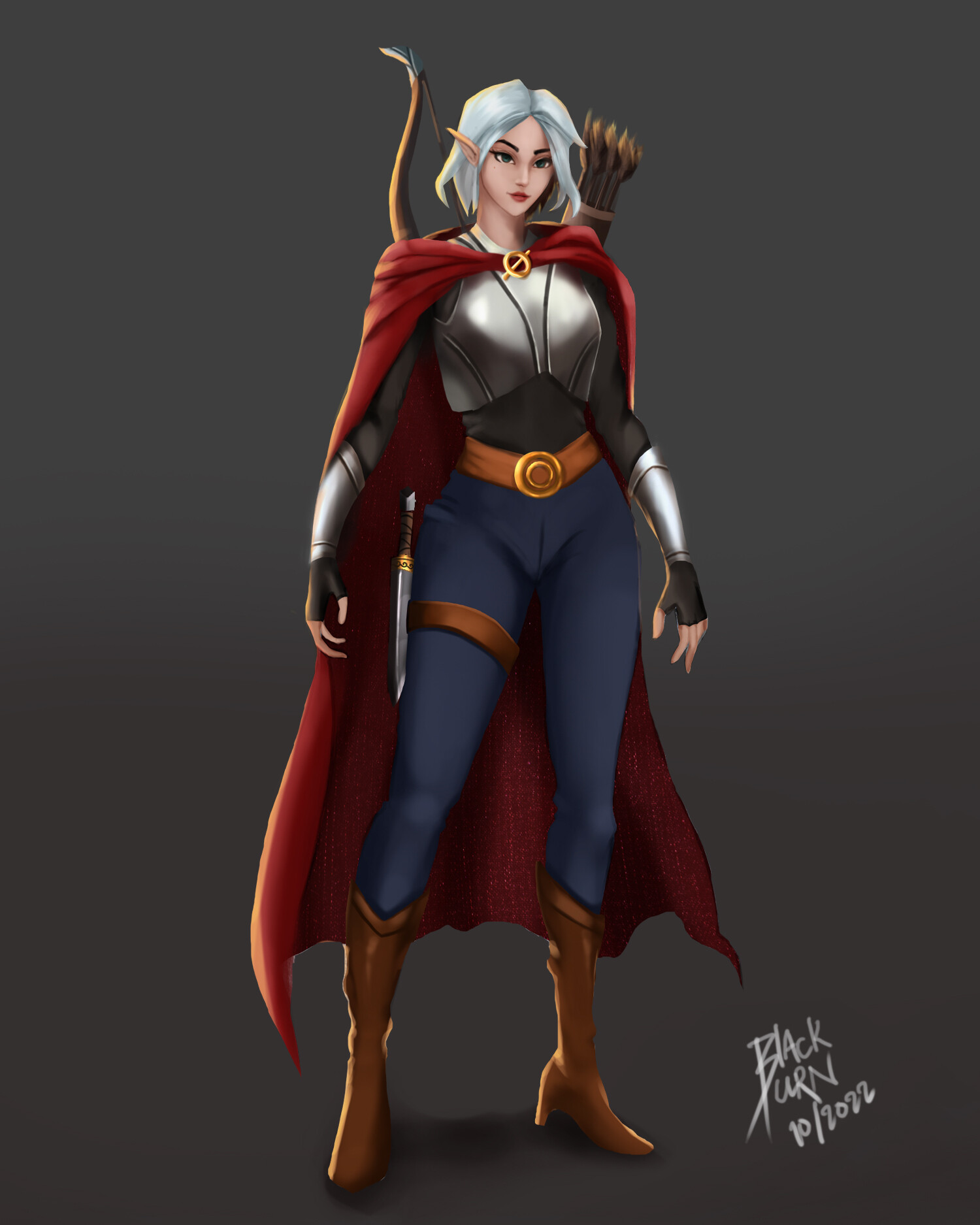 ArtStation - Mariona Female Elf