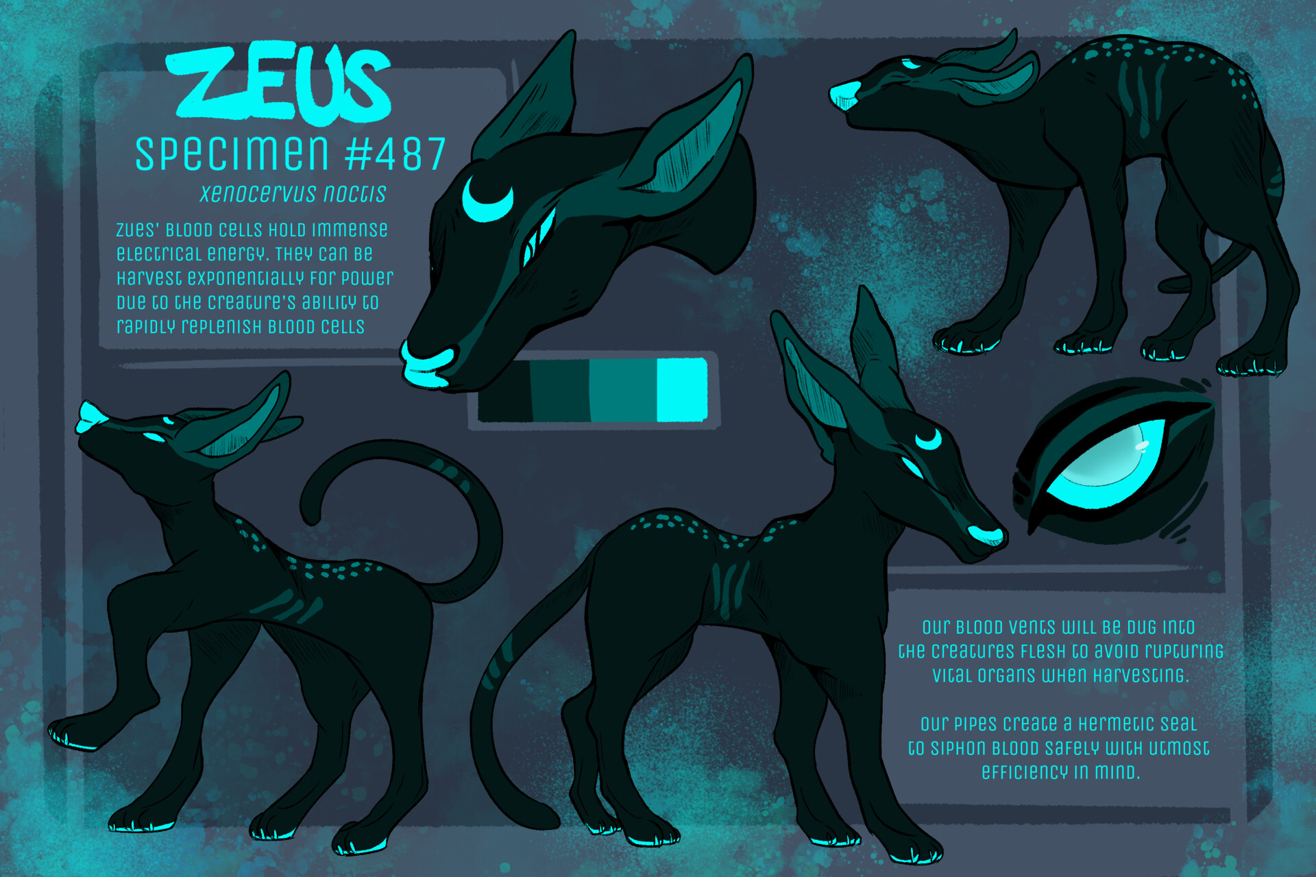 ArtStation - Zeus Reference Sheet