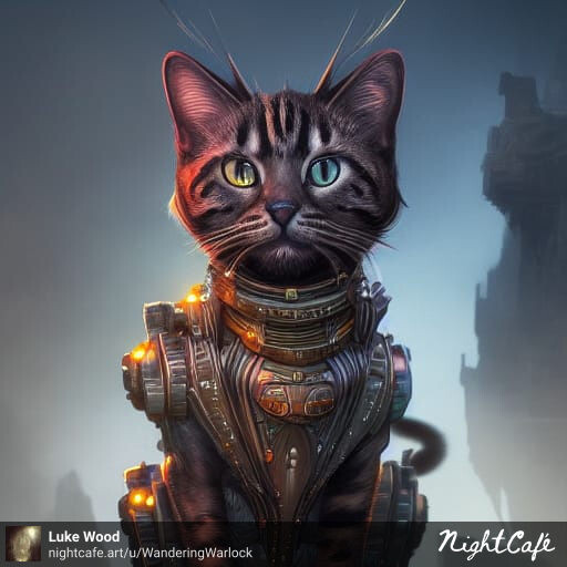 ArtStation - Mechanical Cat