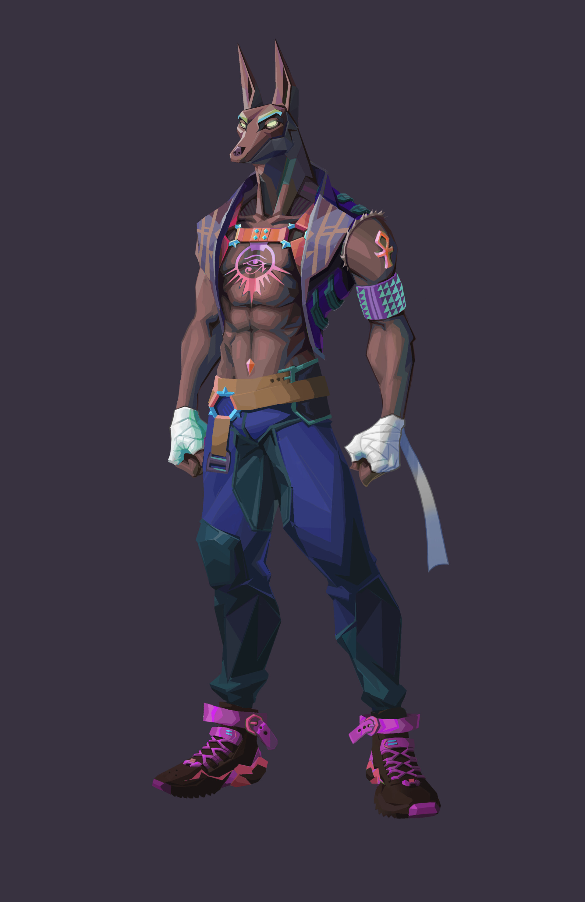 ArtStation - 埃及 阿努比斯/Anubis