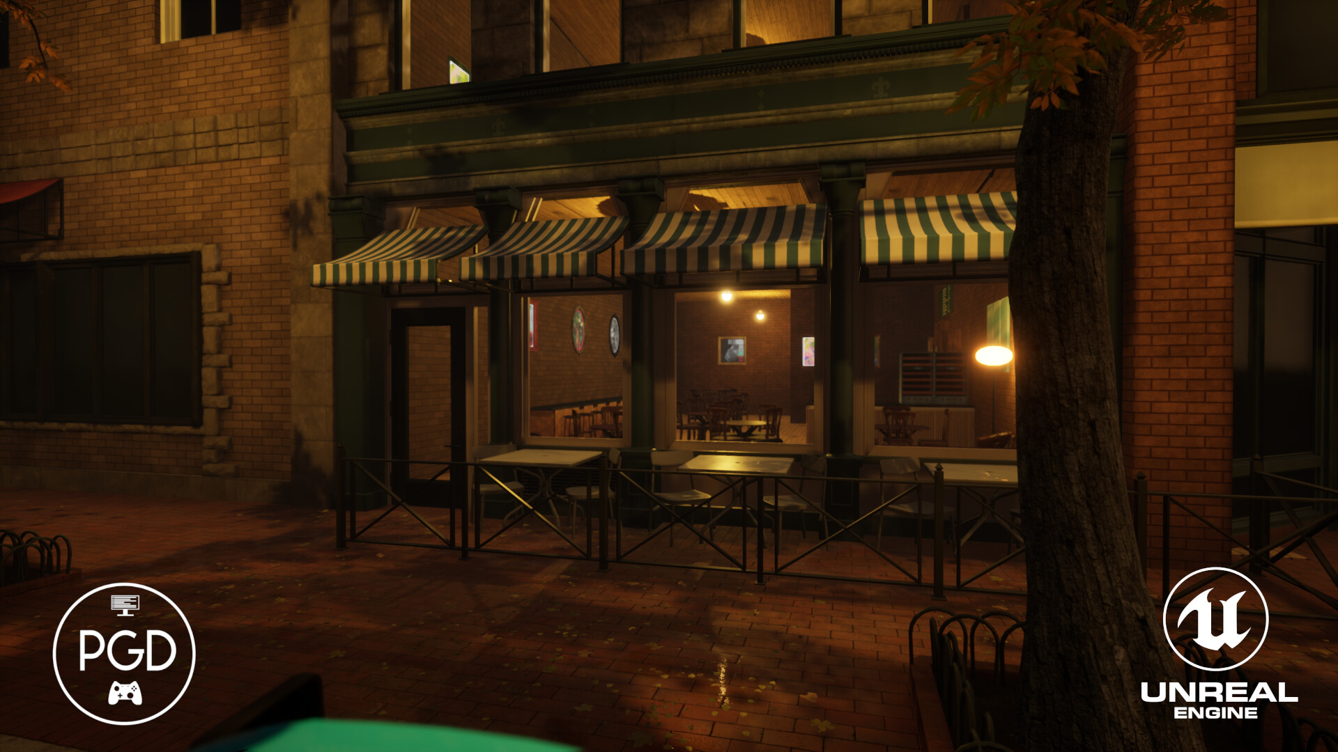 Daniel Pardoe - Autumn Coffee Shop Morning