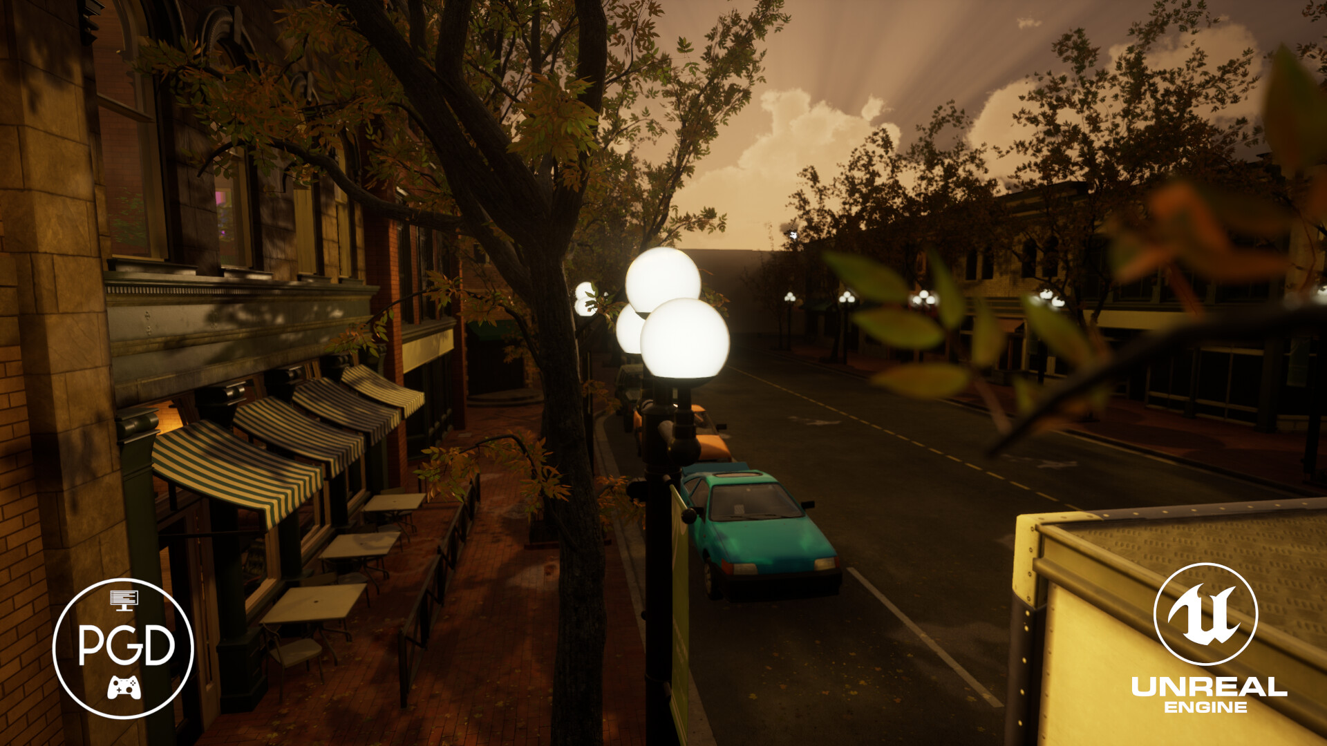 Daniel Pardoe - Autumn Coffee Shop Morning