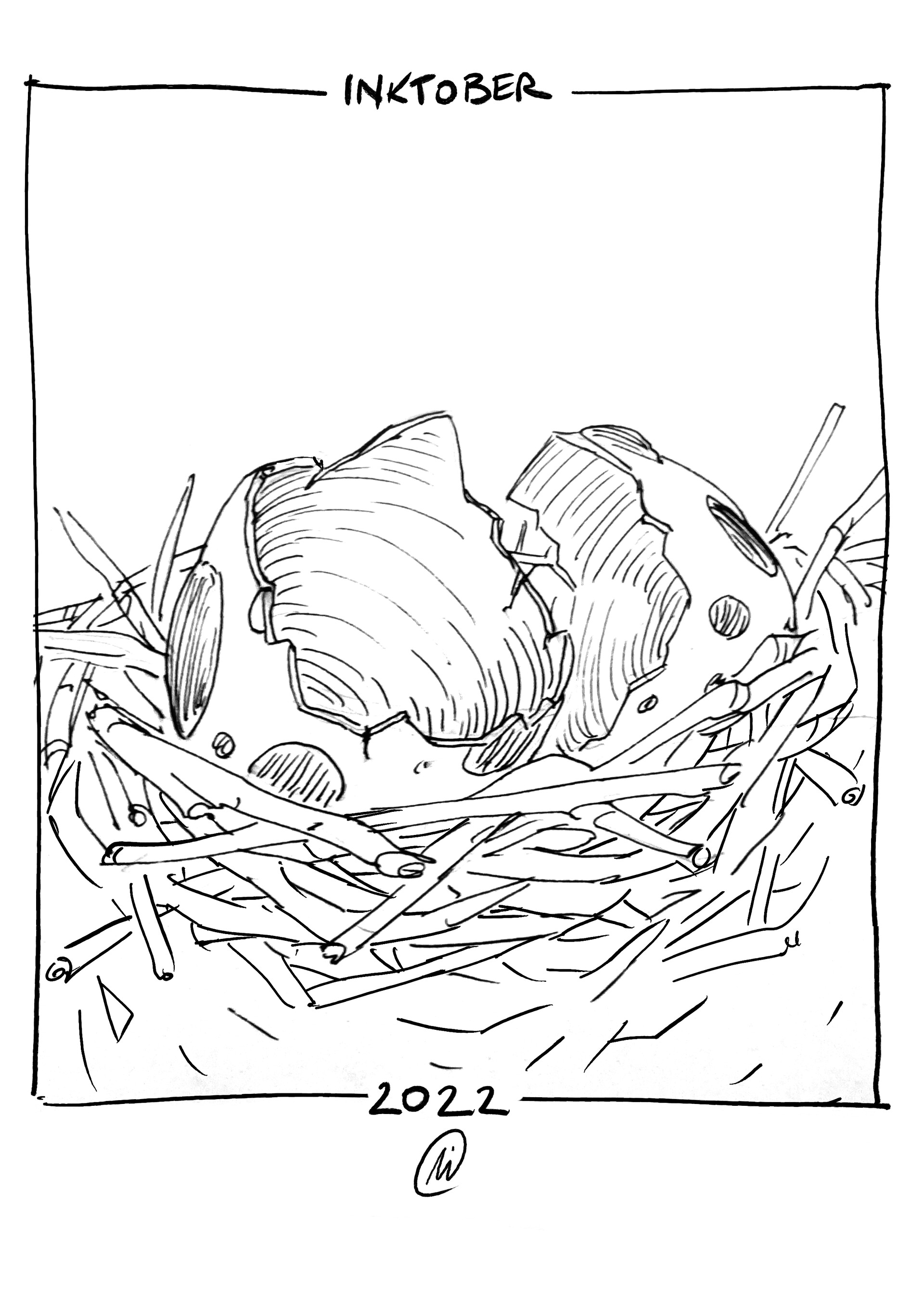 Maxime Caron - Inktober 2022