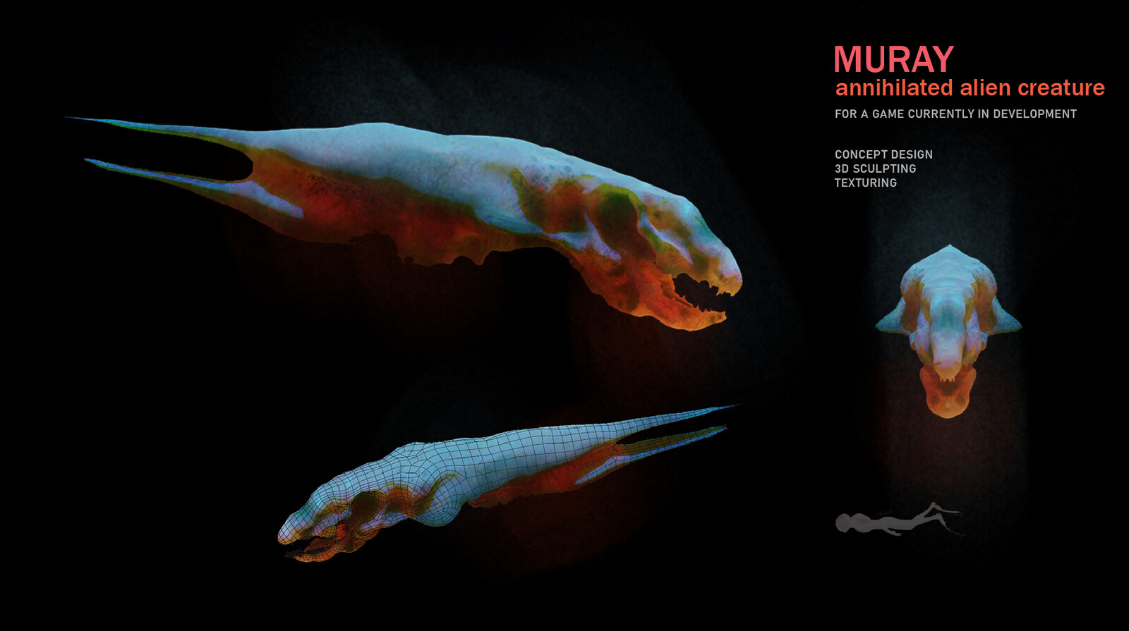 Jakub Smid - Some 3D sculpted a alien ocean creatures for a unannounced ...