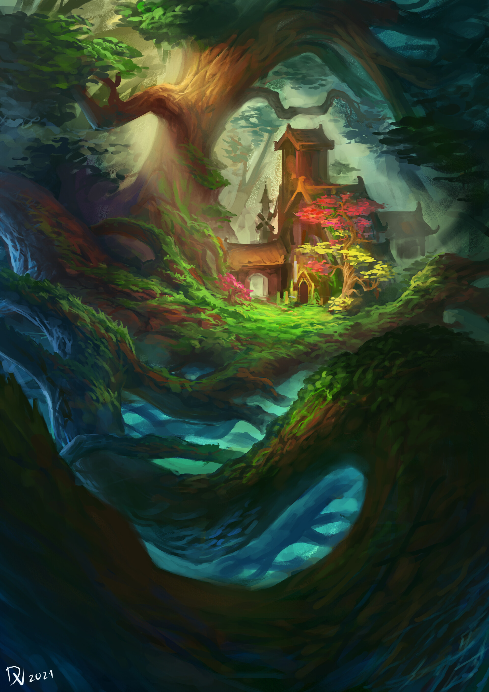 ArtStation - A Peaceful Place