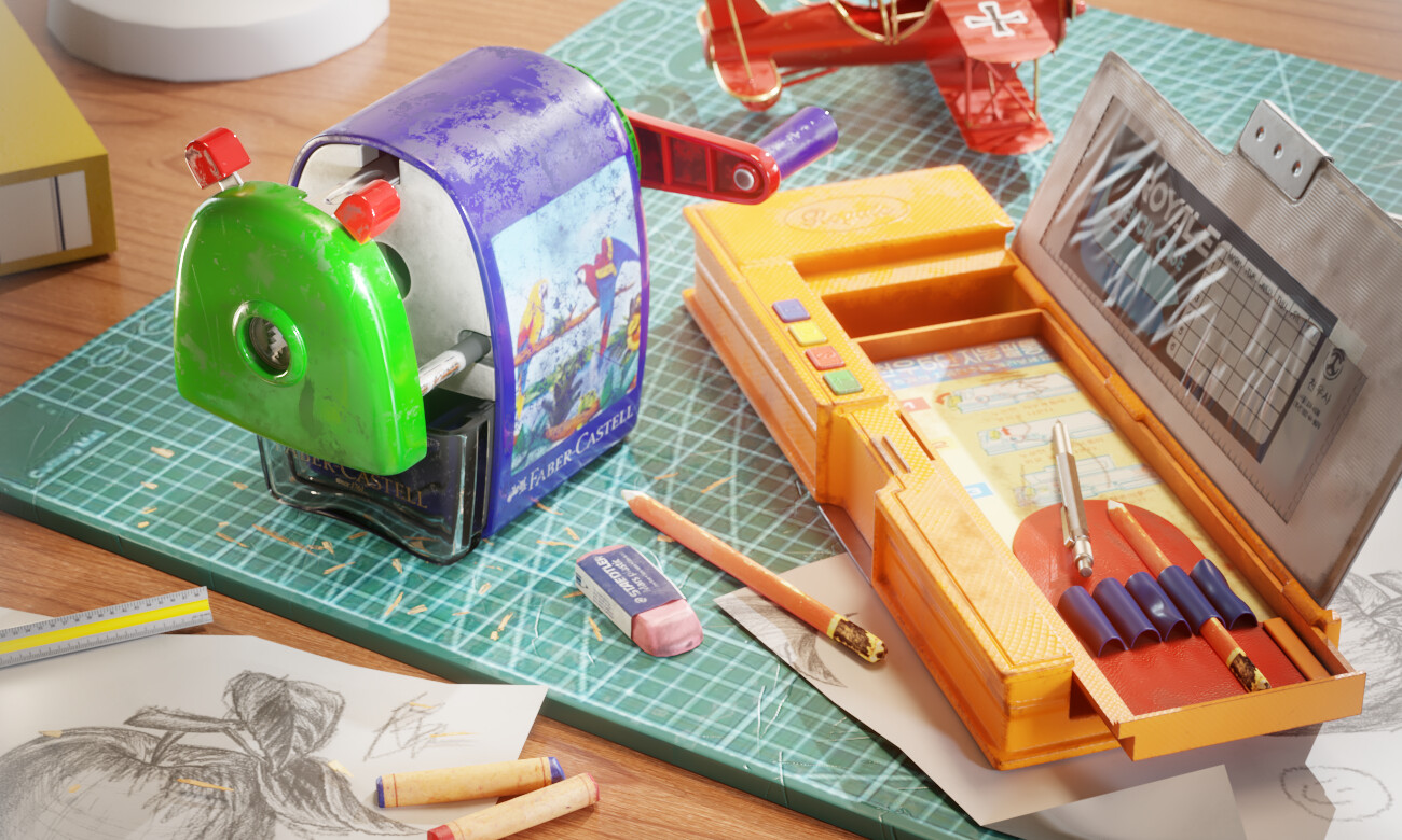 ArtStation - Pencil Sharpener