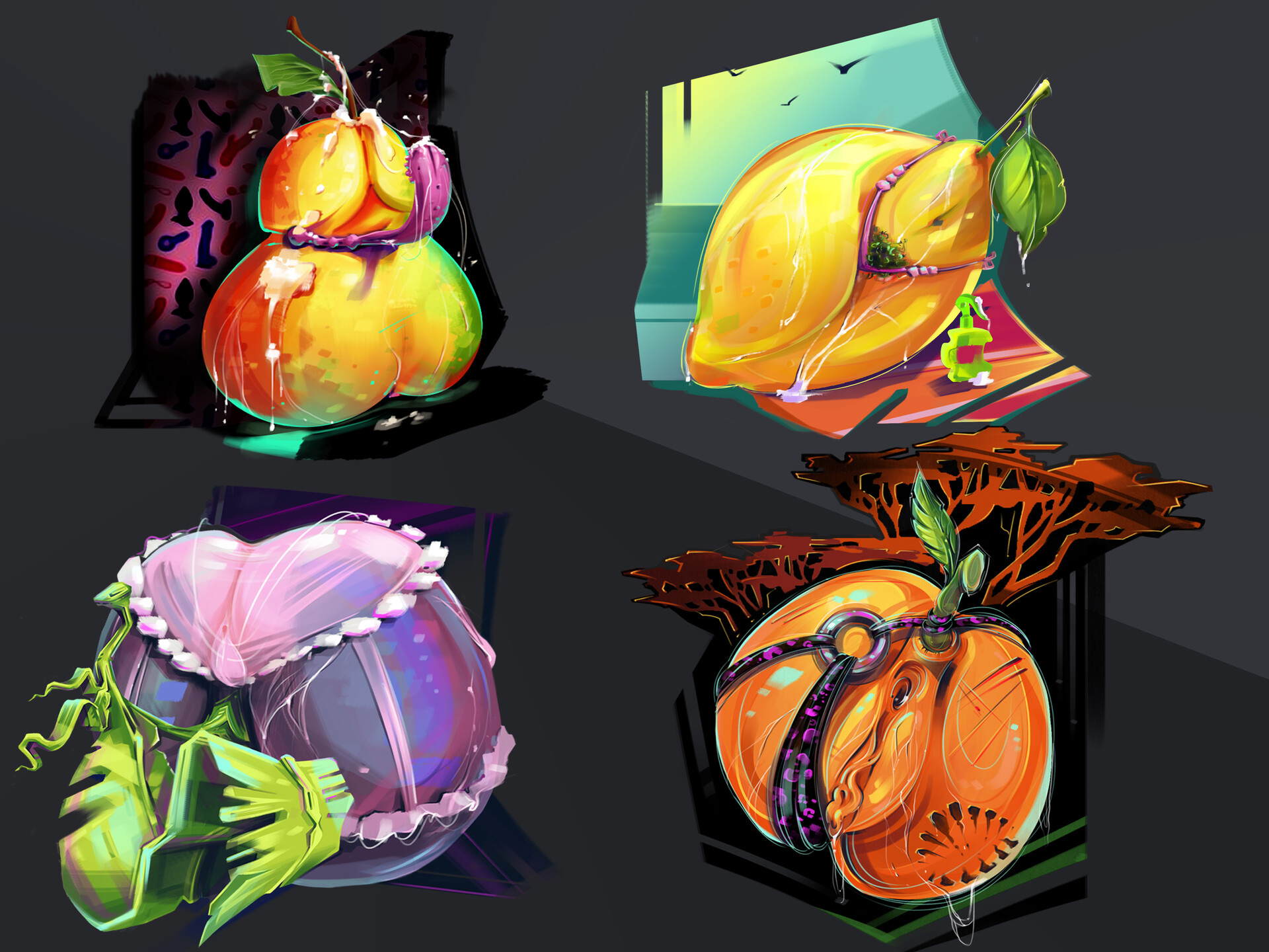 ArtStation - Fruits