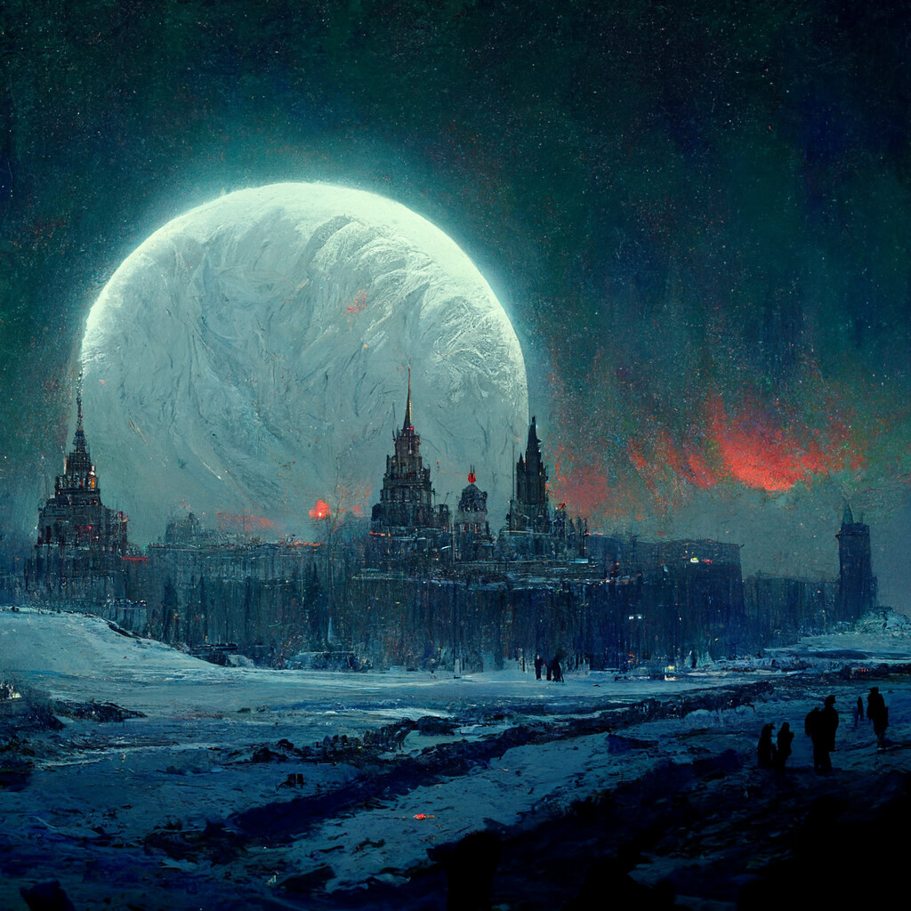 ArtStation - Empire of the Frozen Moon