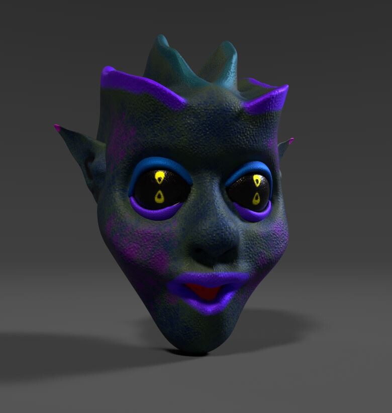 ArtStation - Alien Head