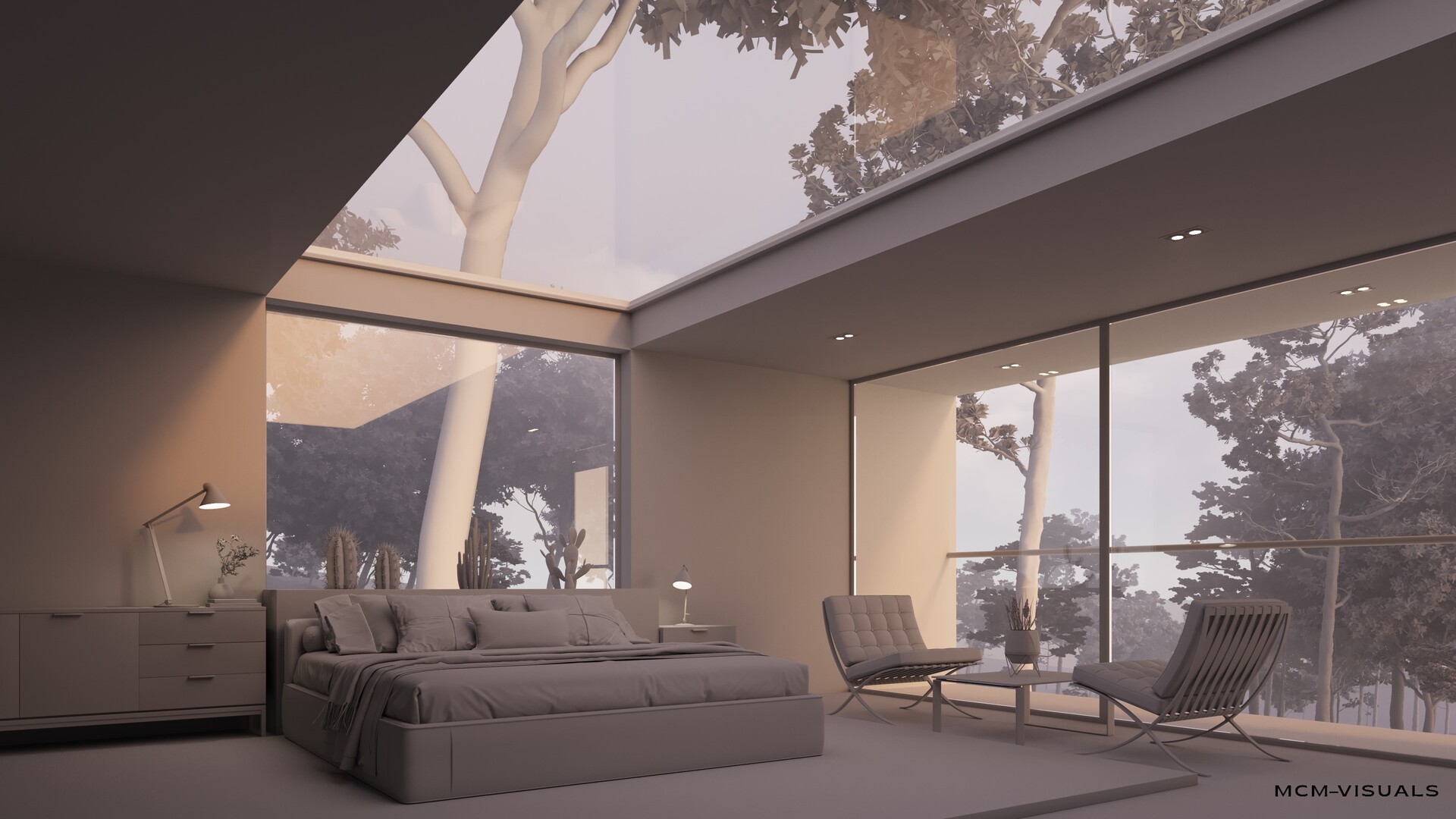 McM Visuals - Day & Night Interior Visualization