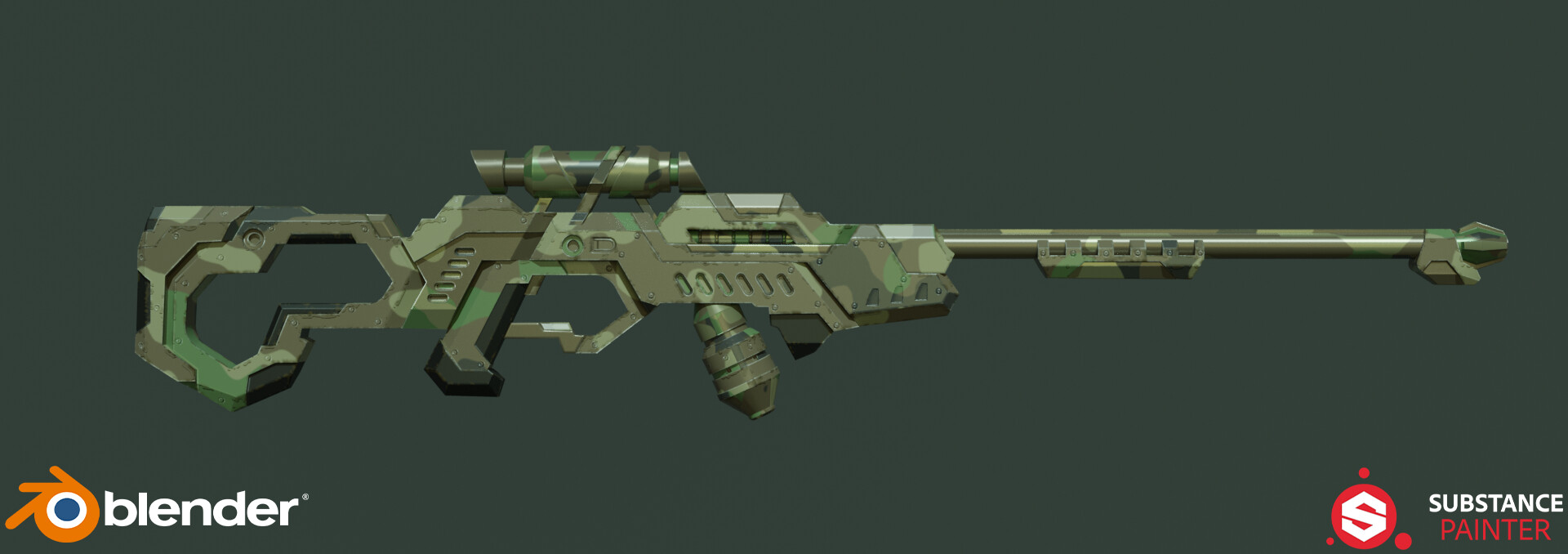 ArtStation - GUN - HARDSURFACE