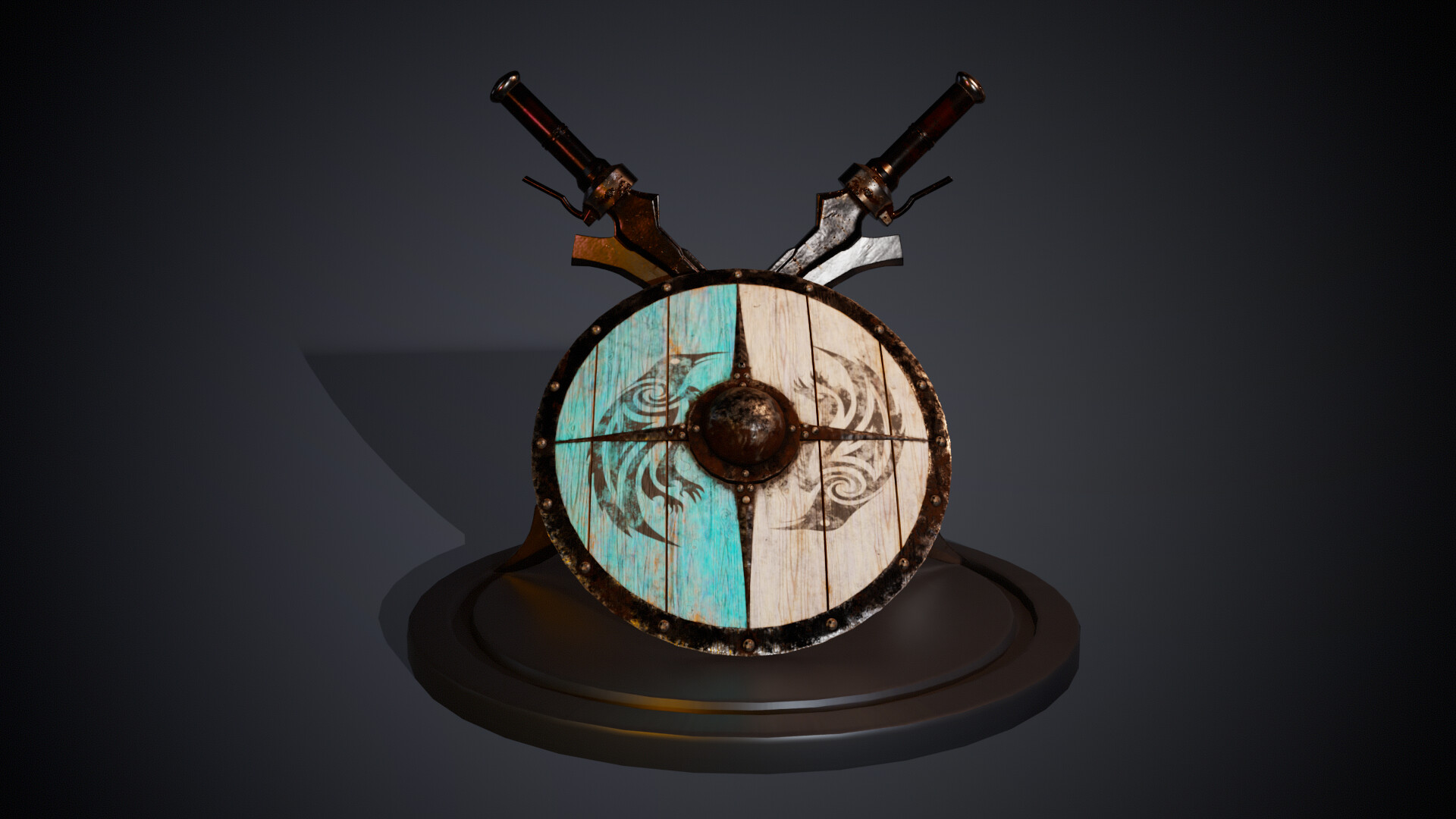 ArtStation - assassin's creed valhalla Shield