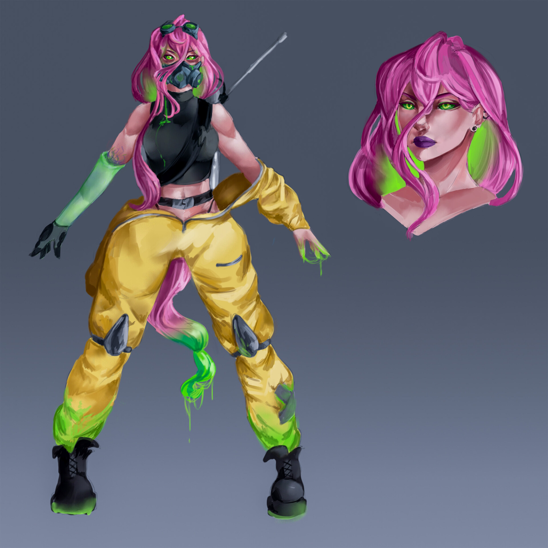 ArtStation - Toxic oc - Juice