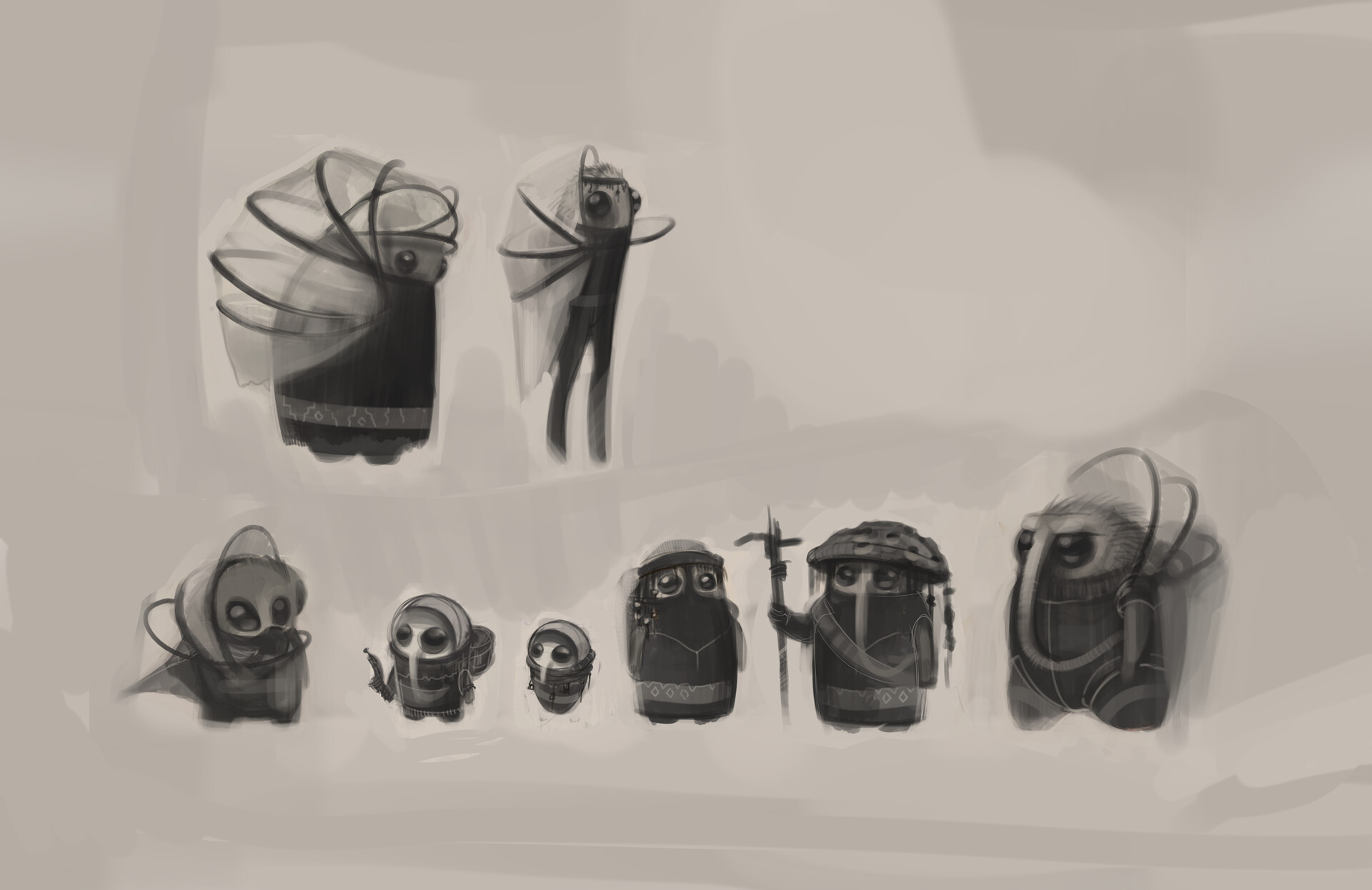 ArtStation - Tribe concept for Sandship