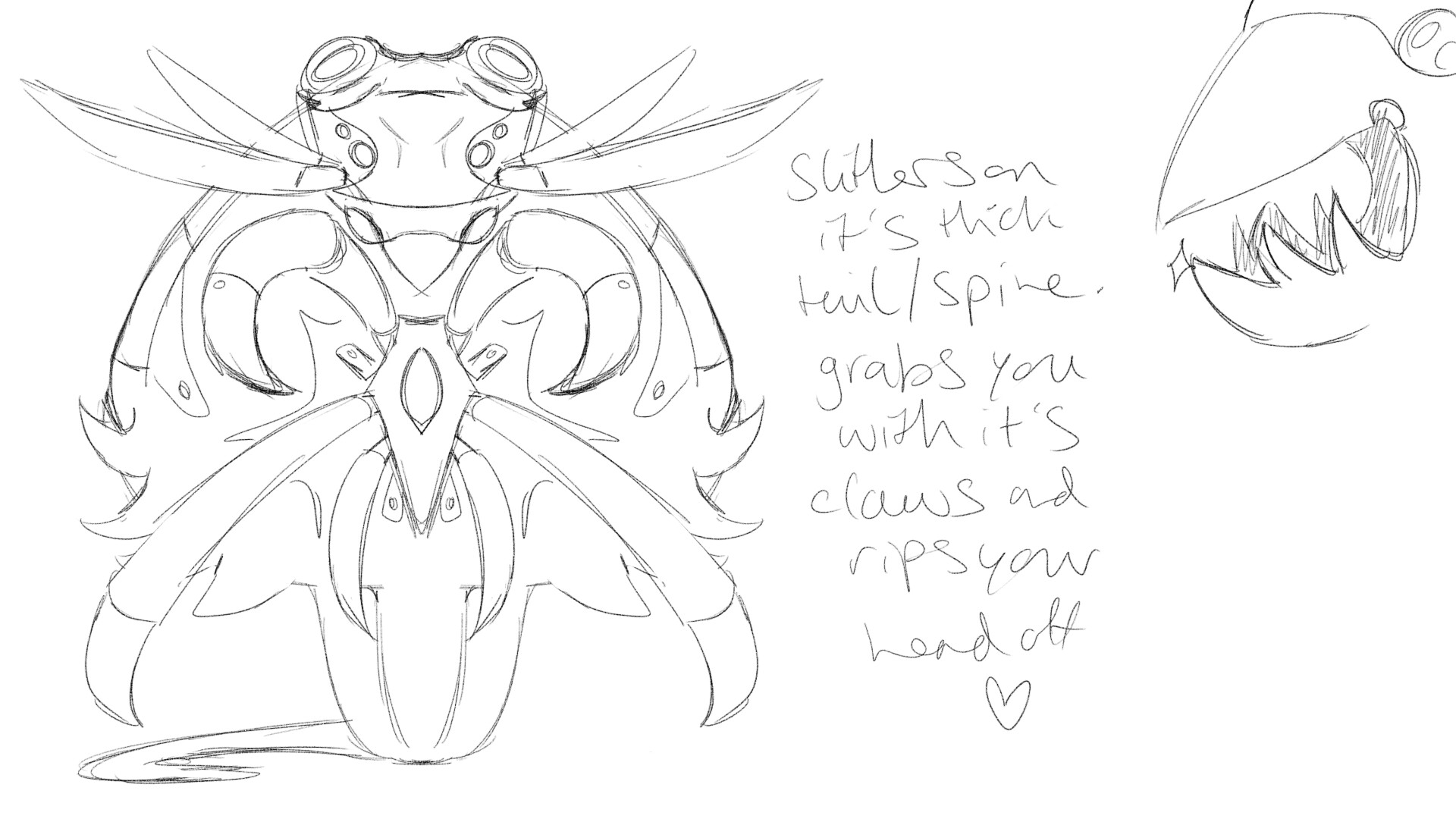 Emma Paul - Alien Crustacean Idea Generation