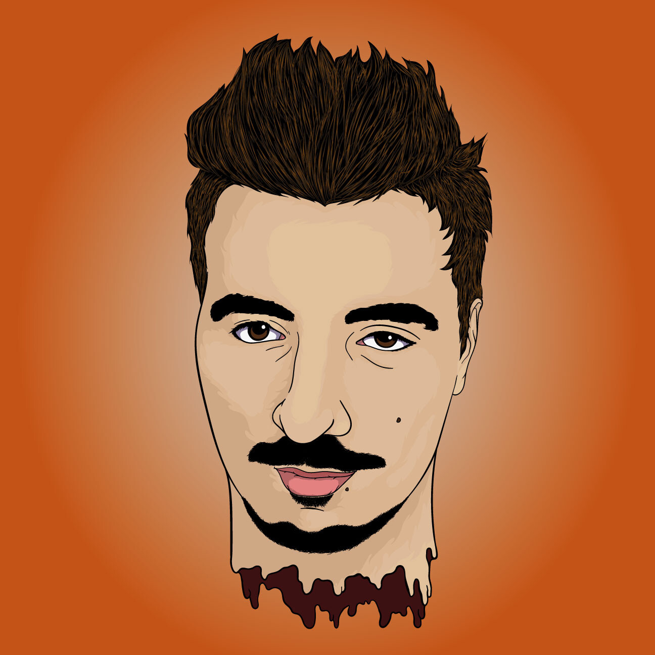 ArtStation - Floating Head Vector Art