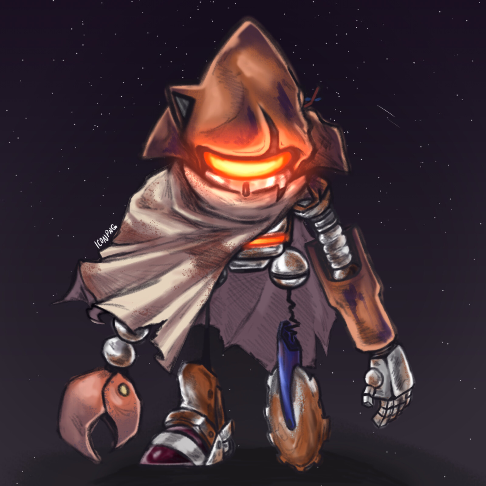 Imhotep Zumpano - MECHA SONIC - Fan-art