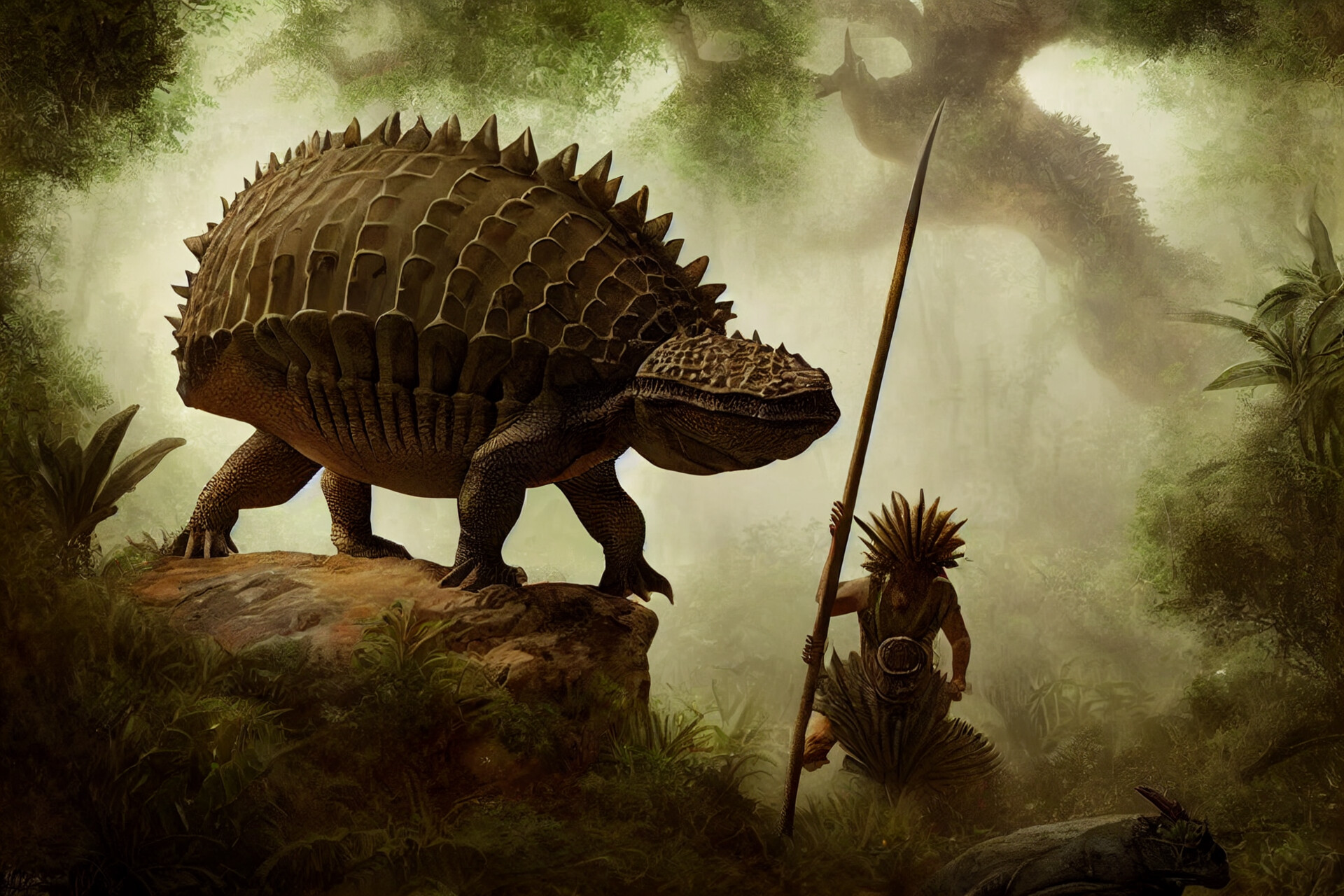 ArtStation - Battlemap Assets | Dinosaur Siege Mounts (Part 2)