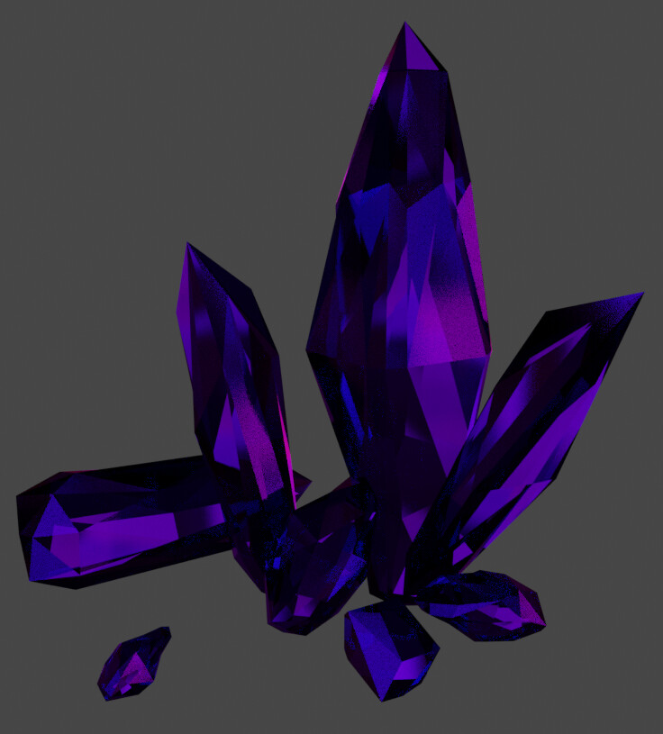 ArtStation - Crystal Cluster