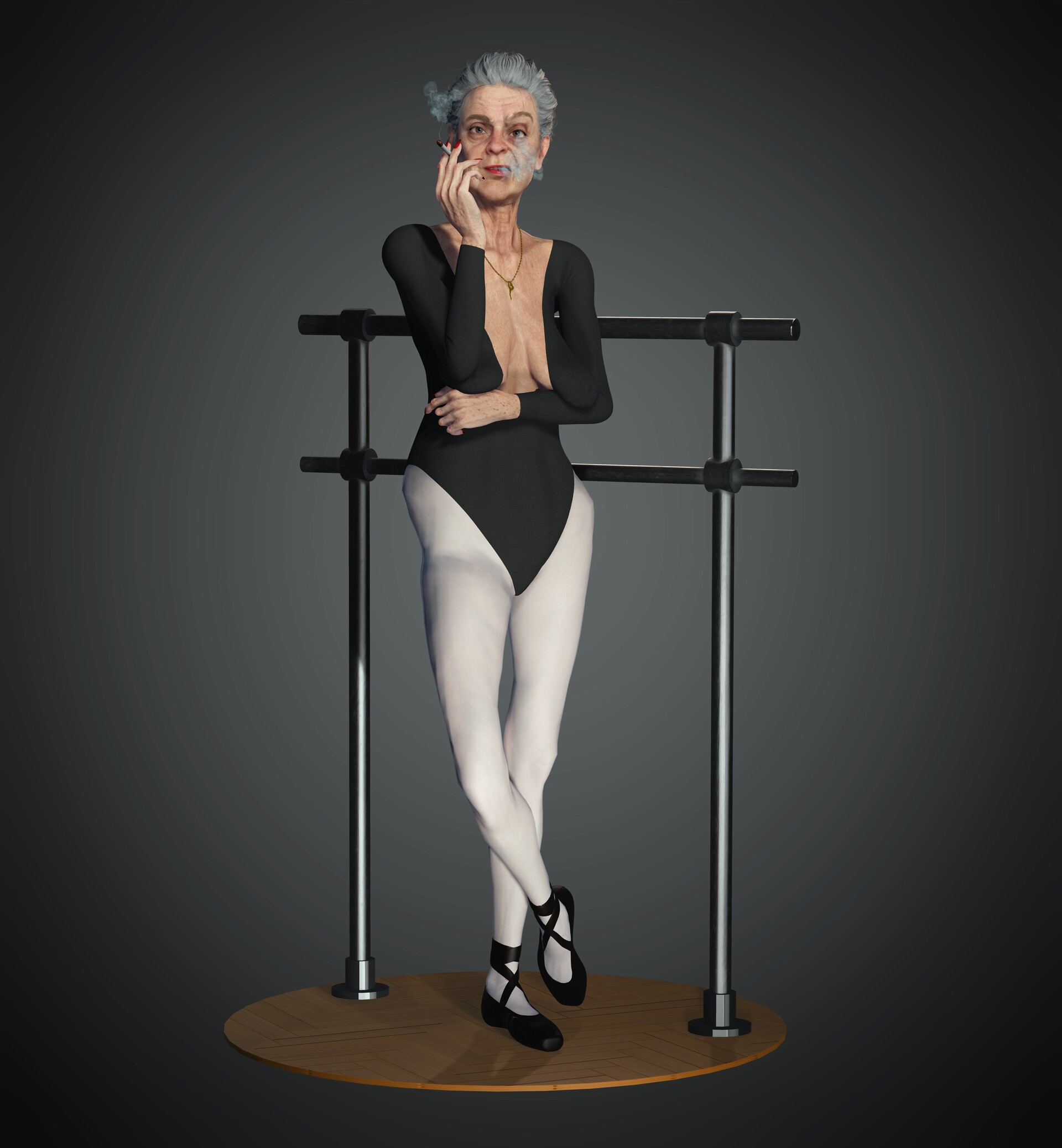 ArtStation - Old ballerina