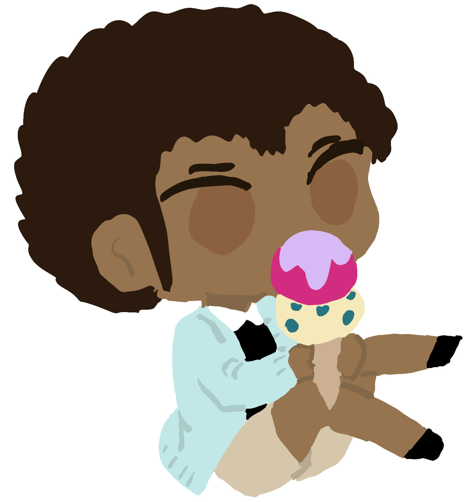 Luna the Moon Potato - Artwork for 2022