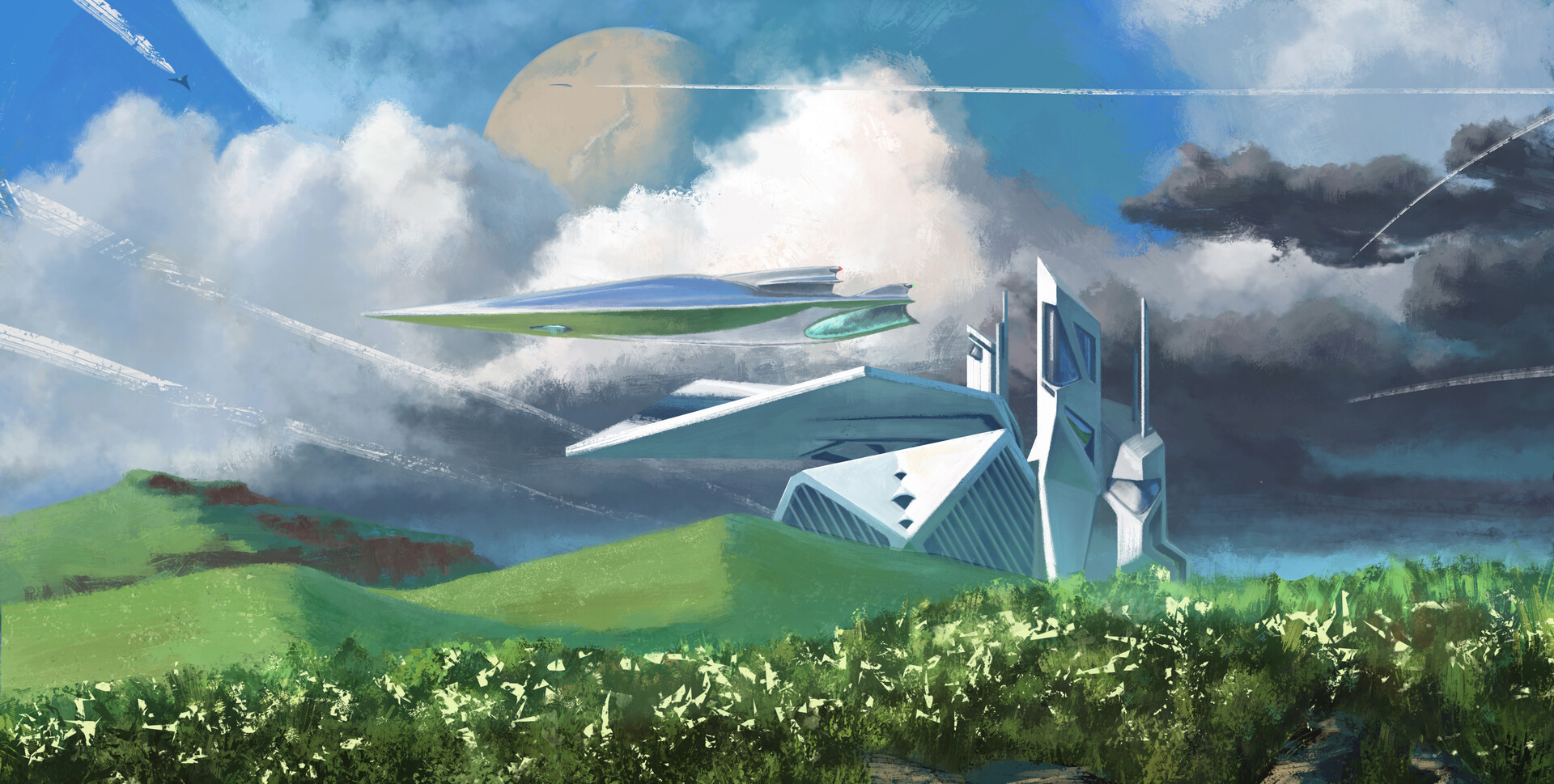 ArtStation - Flight... Almost.