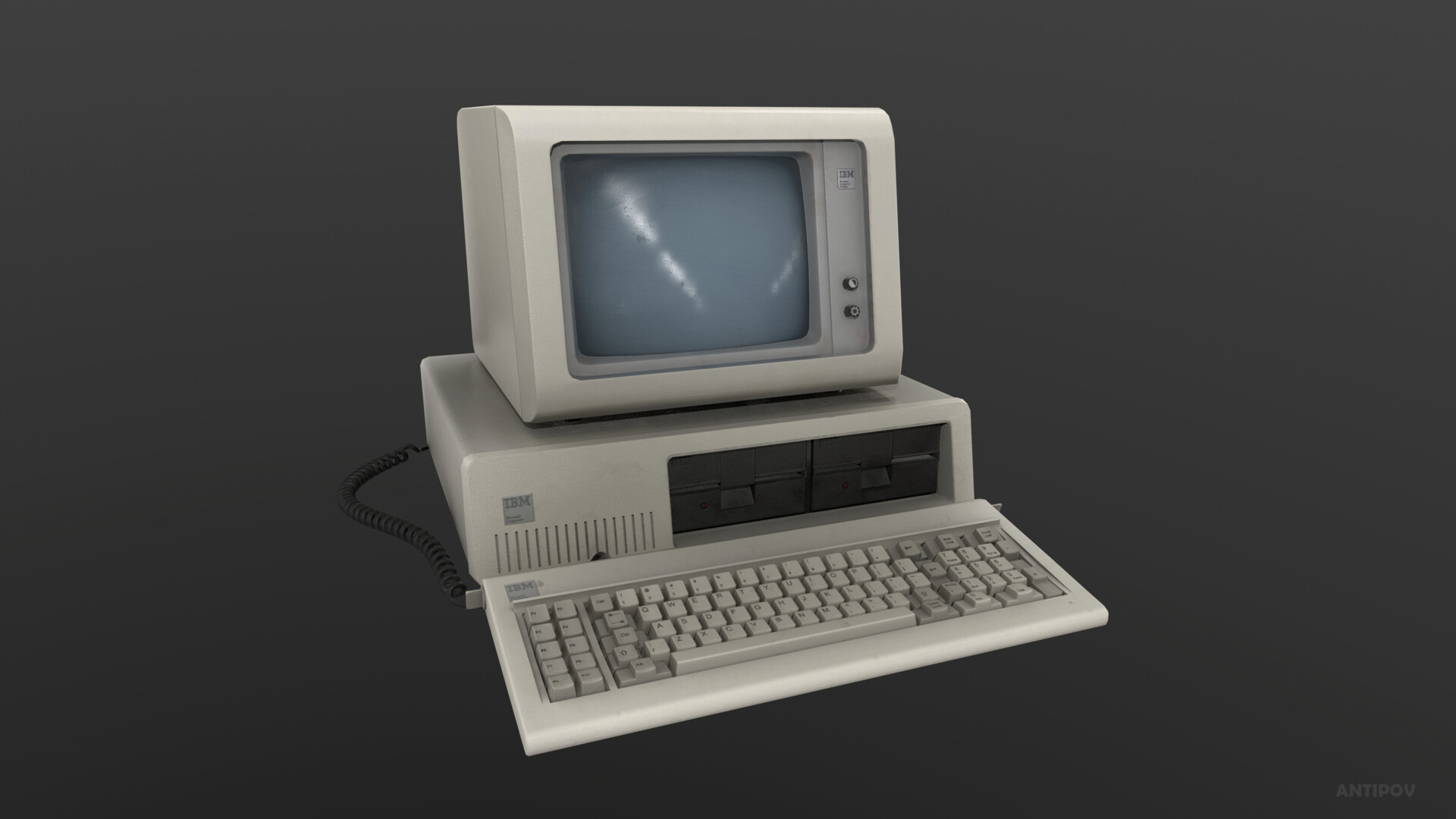 ArtStation - IBM 5150