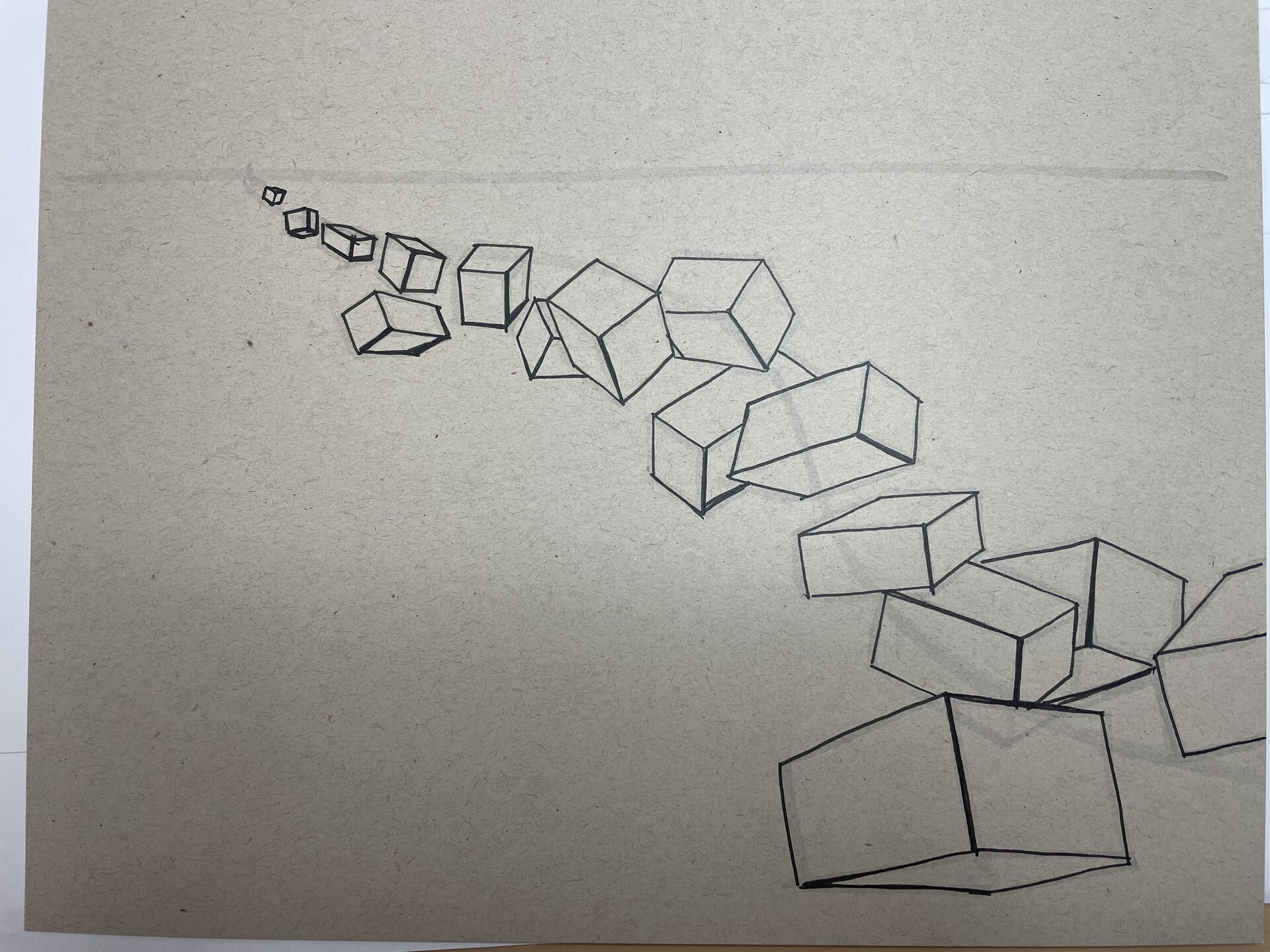 noselves - NMA Dynamic Sketching Week 1: Fundamental Drawing Exercises