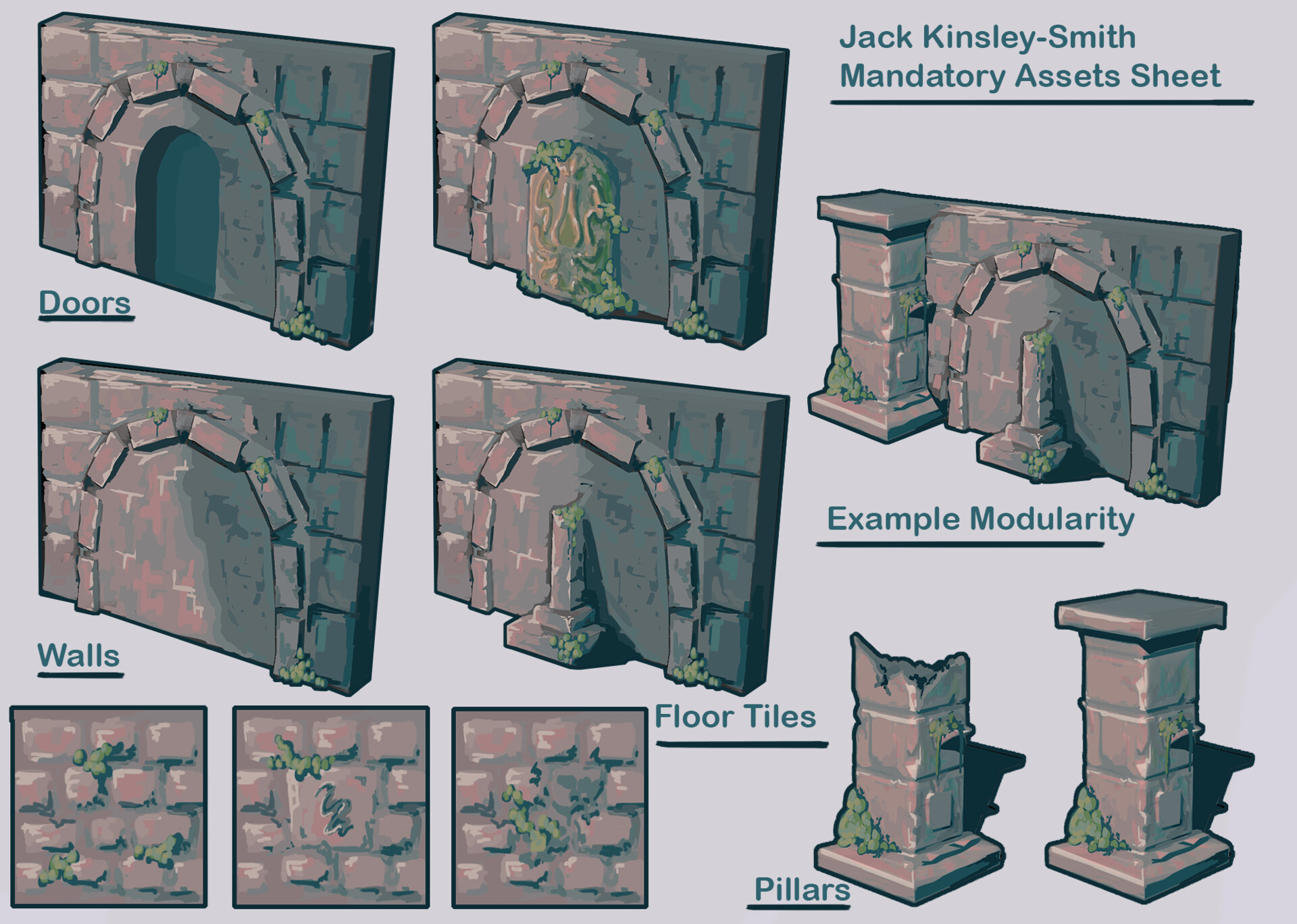 Jack Kinsley-Smith - Mobile Asset Pack Concepts