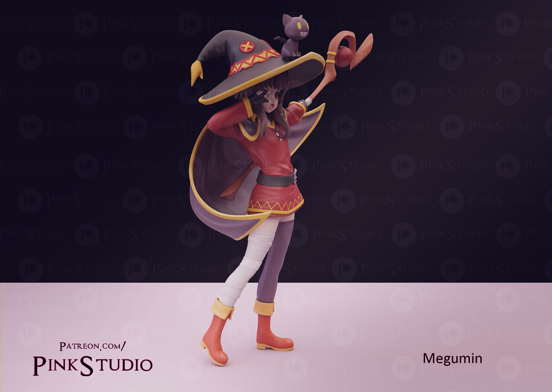 PinkStudio - Konosuba - Megumin