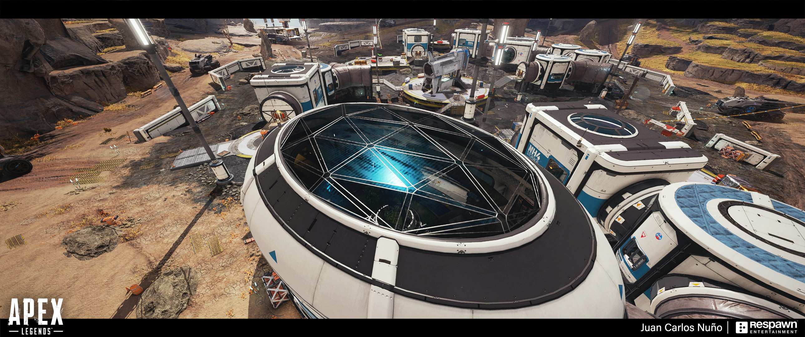 Juan Carlos Nuno - Apex Legends: Eclipse - Broken Moon - Lunar Habitat ...