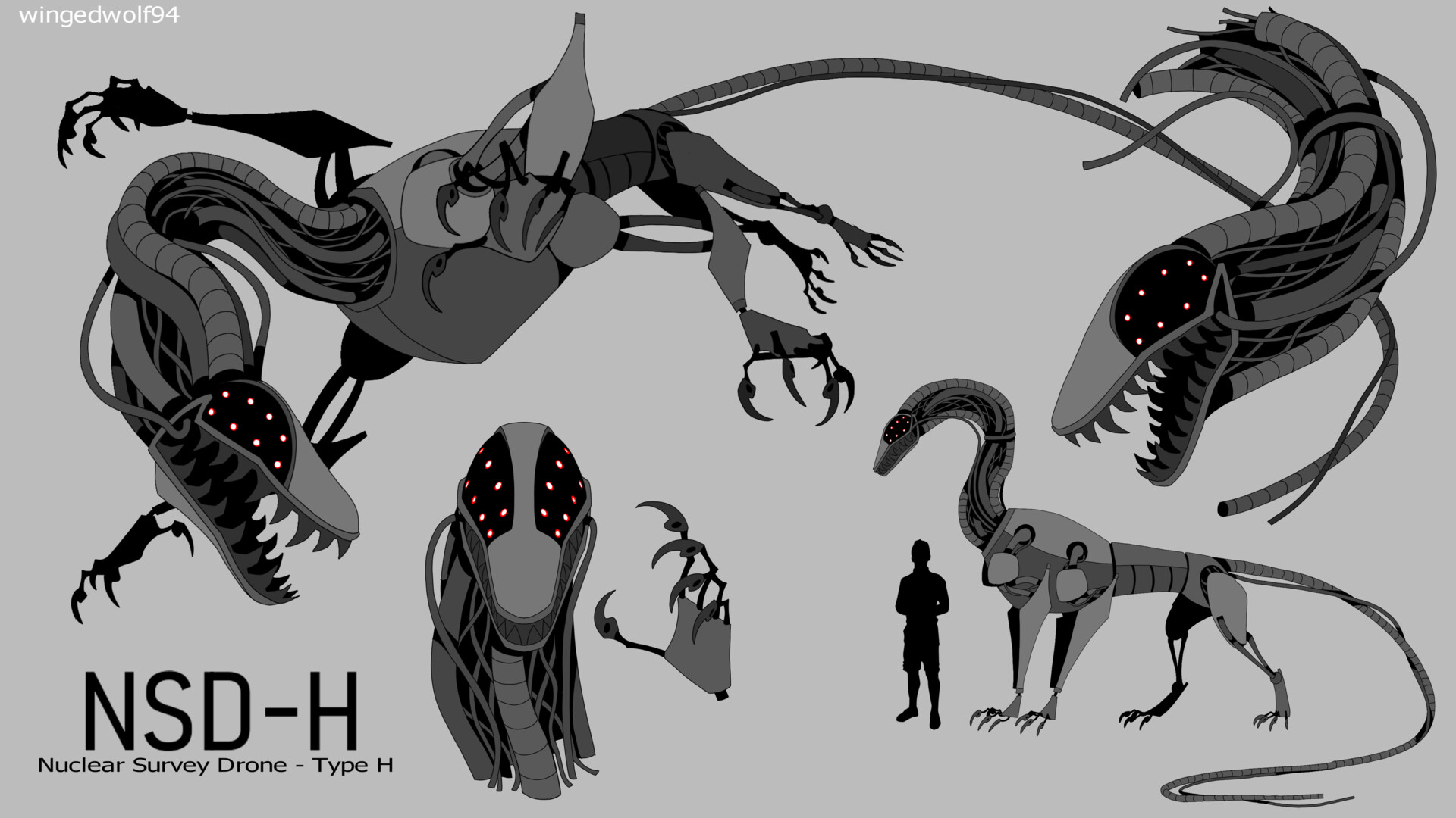 ArtStation - Mecha Lizard Bot