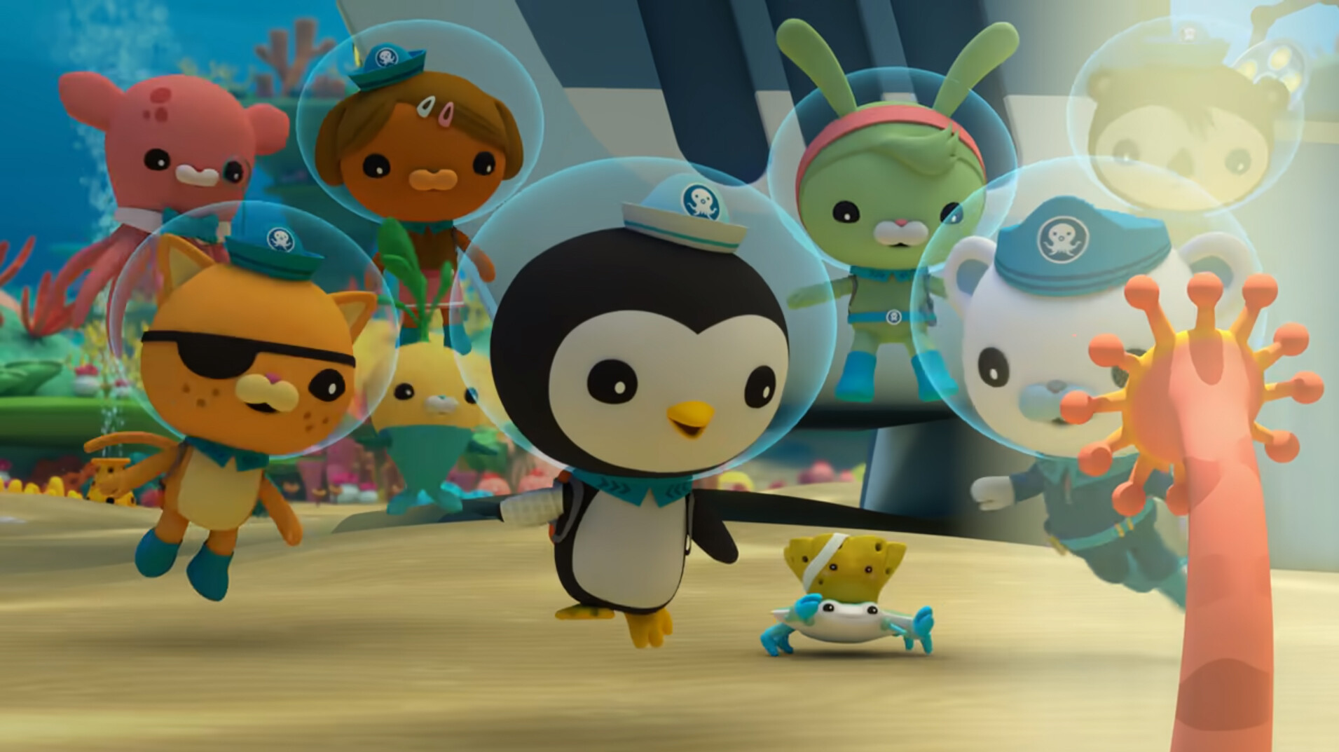 ArtStation - Octonauts movie. Art Direction on 'Great Barrier Reef'.